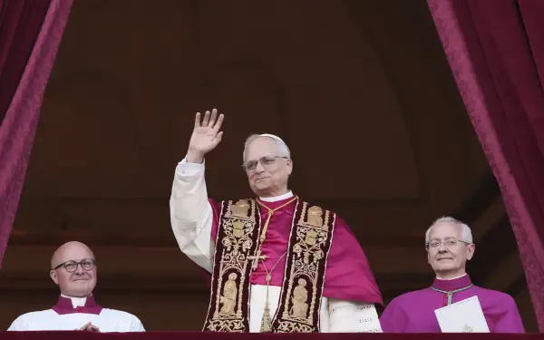 HD Wallpaper of Pope Robert Prevost in Formal Attire