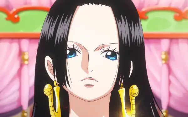 Boa Hancock 4K Ultra HD Anime Wallpaper – One Piece Elegance by oo
