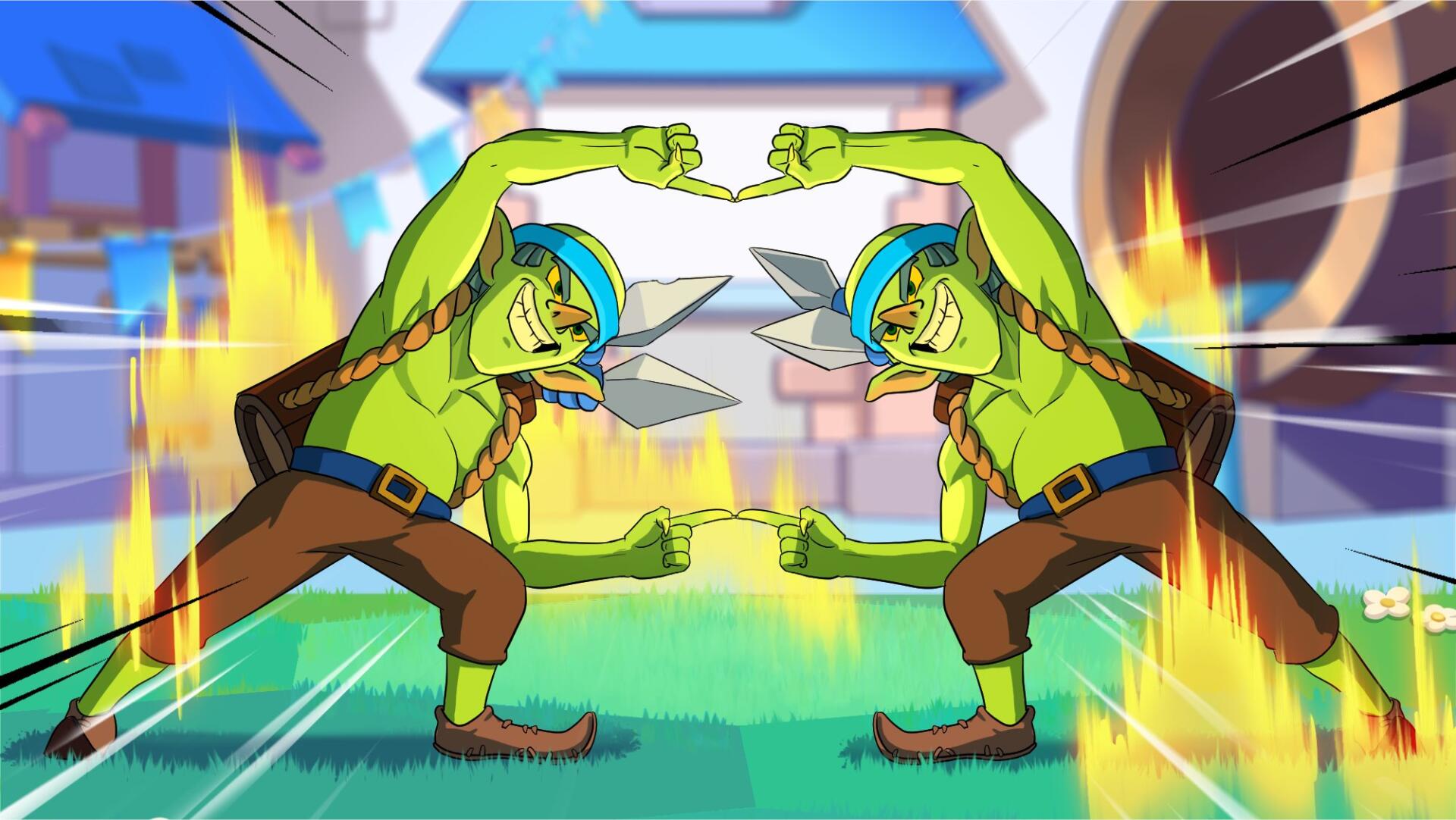 Supercell Clash Royale: Mirror Goblin Duel — HD Wallpaper