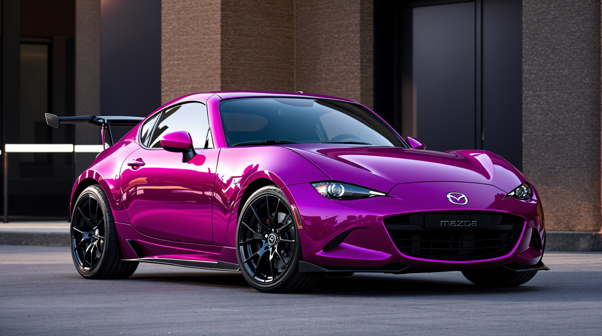 Mazda Violet Velocity — 4K Ultra HD Wallpaper by QuantumCurator