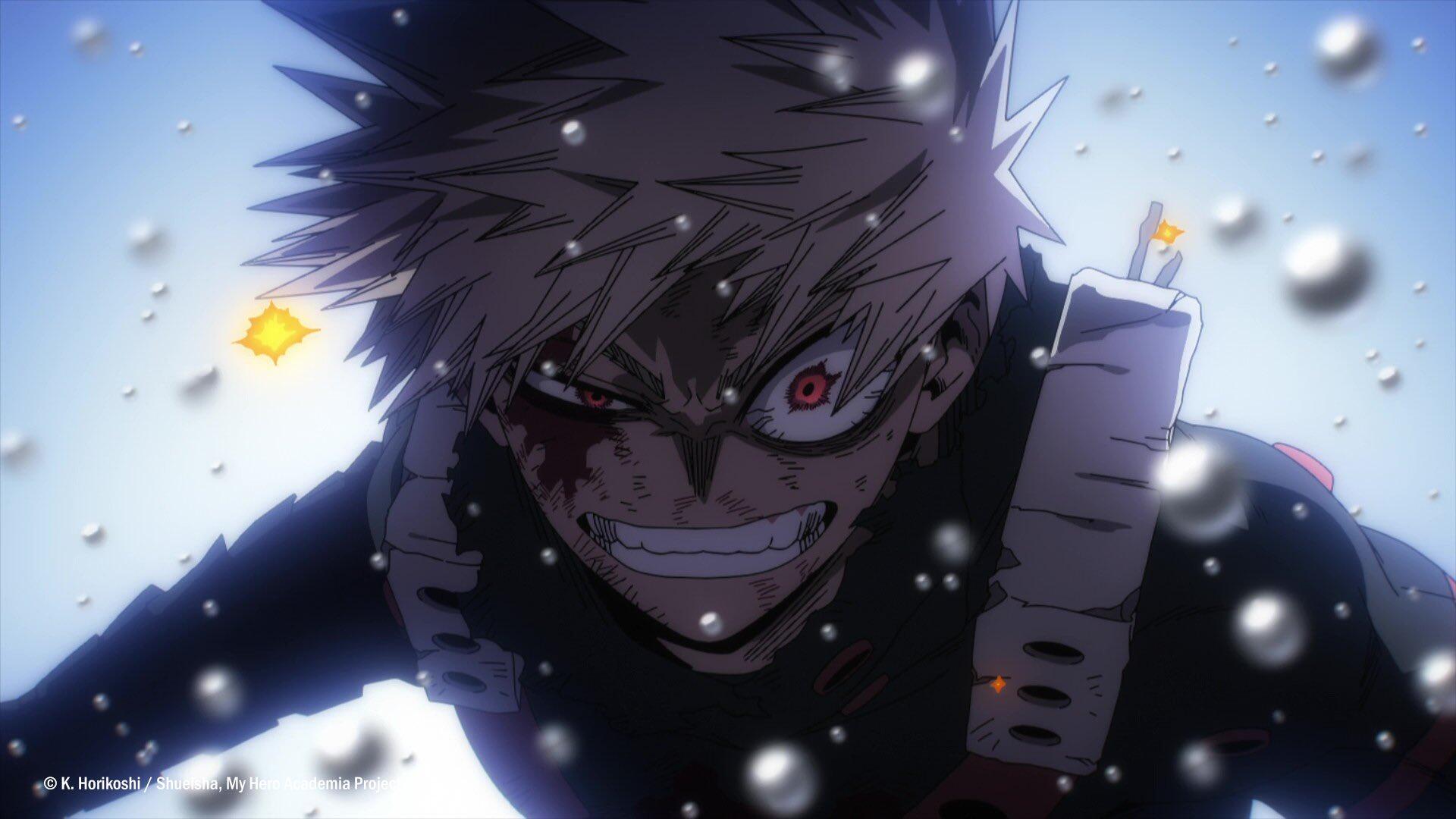 Explosive Bakugou - My Hero Academia HD Wallpaper