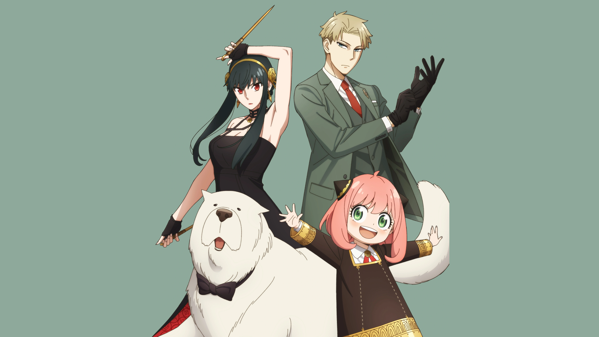 Spy x Family 5K Ultra HD — Forger Family Portrait