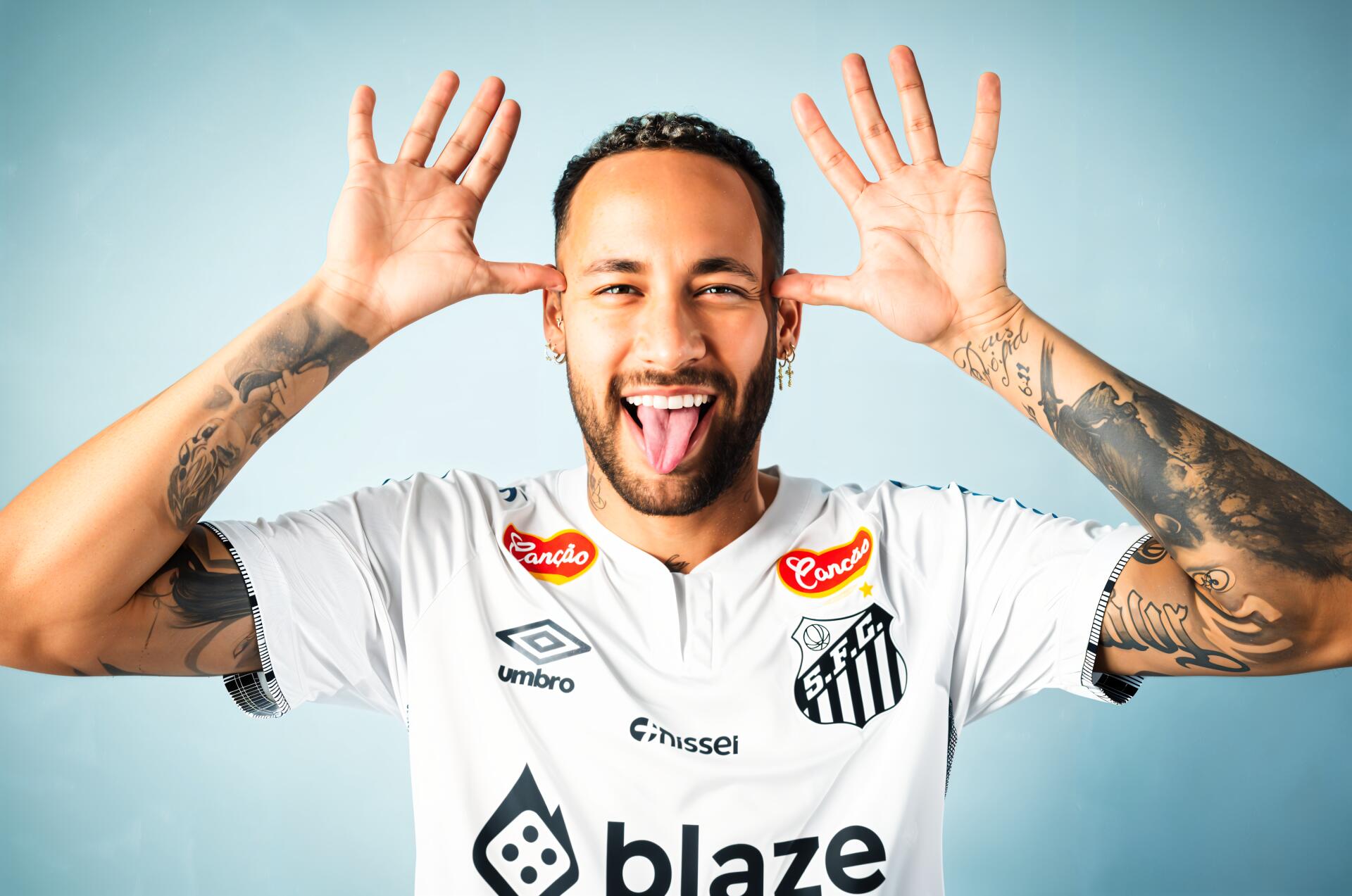 Santos FC Star Celebration — 4K Ultra HD Soccer Wallpaper