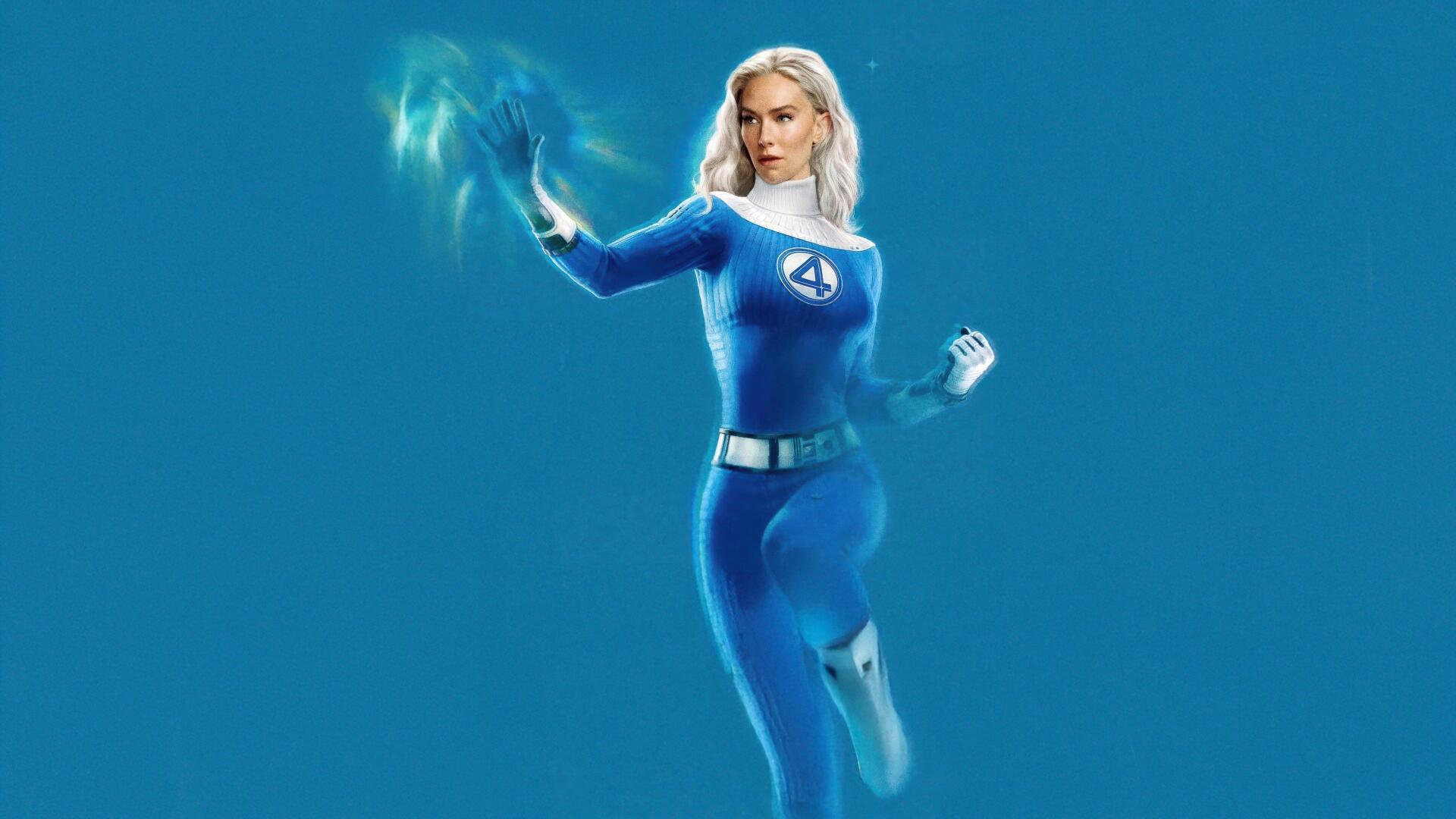 Fantastic Four: First Steps — Invisible Woman 4K Ultra HD Wallpaper