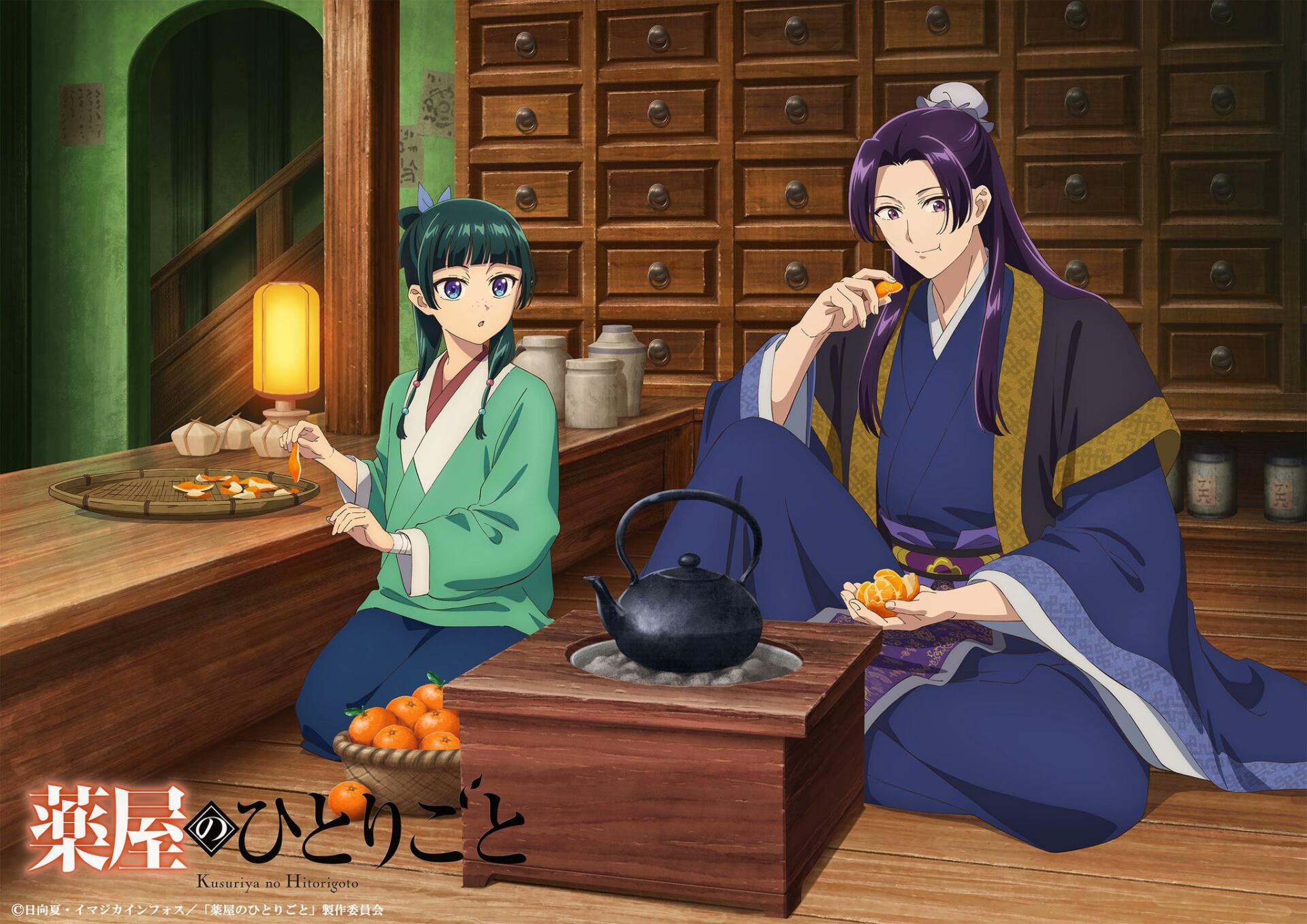 Maomao & Jinshi — The Apothecary Diaries: Tea Time (HD Wallpaper ...