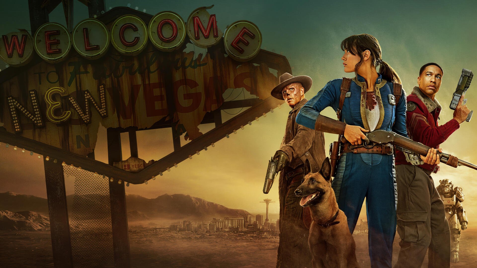 Fallout (TV) 5K Ultra HD Wallpaper — Wasteland Welcome