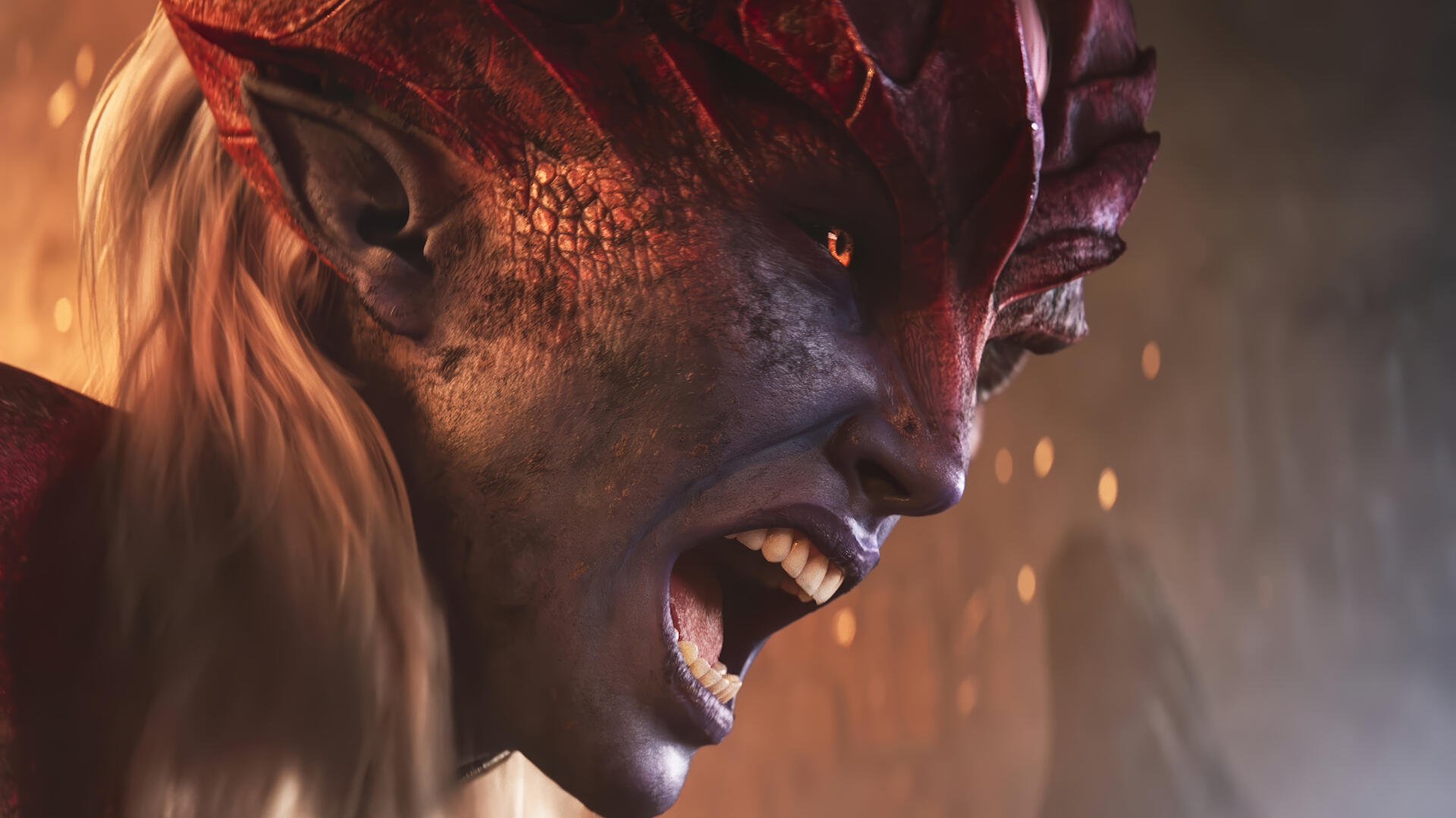 Shyvana: Demonborn Rage — League of Legends 4K Ultra HD Wallpaper