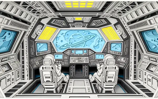 Spaceship Cockpit 4k Wallpapers