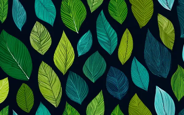Leaf Pattern Wallpapers
