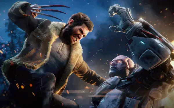 Marvel's Wolverine: Midnight Ride — 4K Ultra HD Video Game Wallpaper