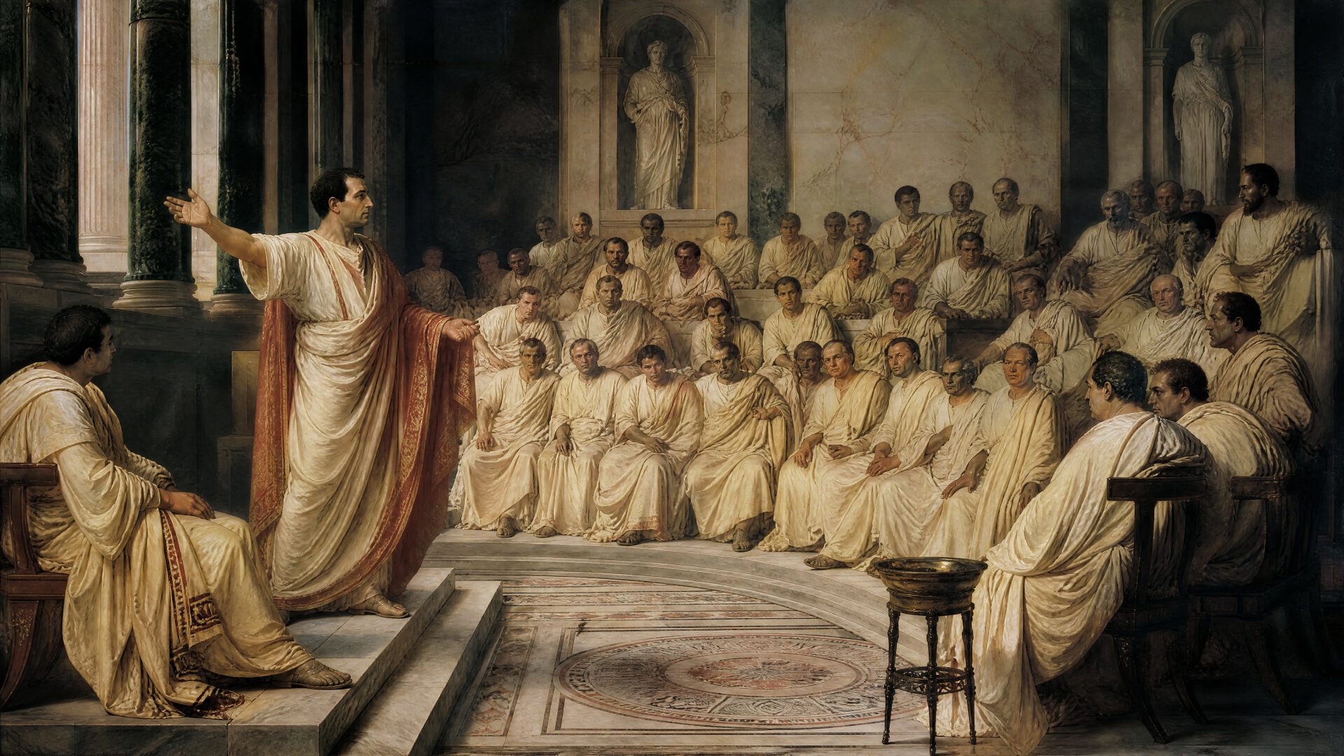 Roman Senate Oration — 4K Ultra HD Wallpaper by robokoboto | 3840x2160 ...