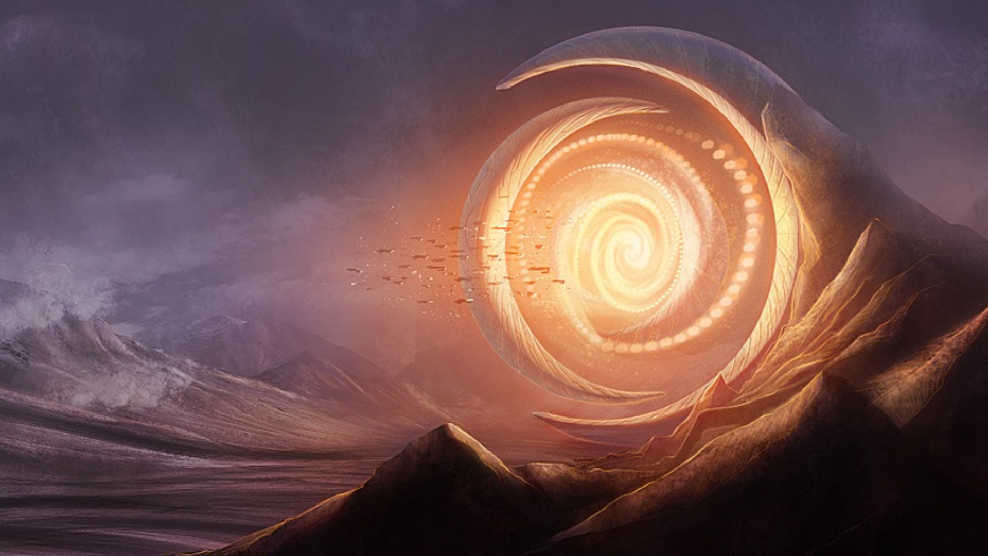 Sci Fi Portal HD Wallpaper