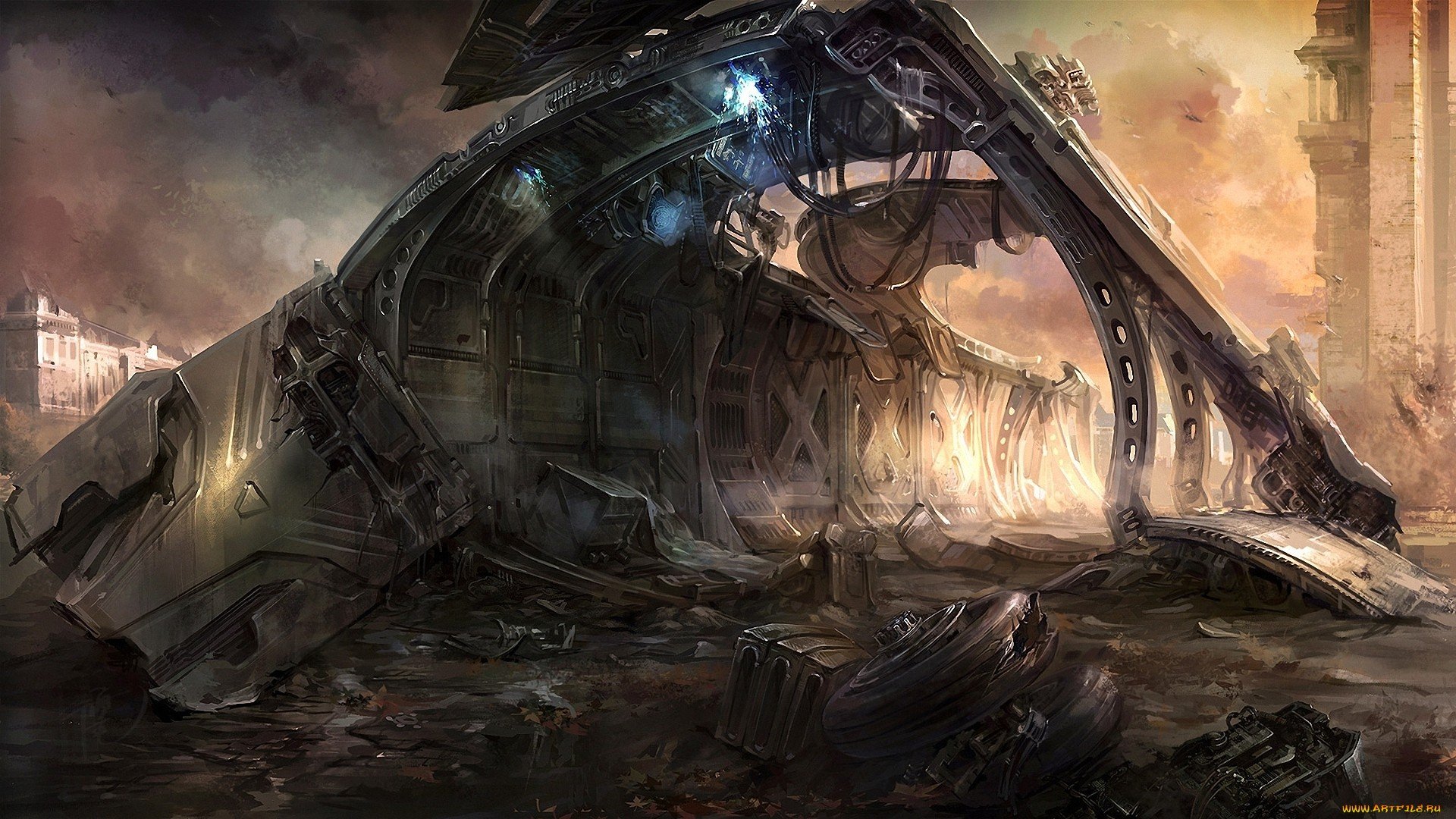 Download Sci Fi Post Apocalyptic HD Wallpaper by Mourad