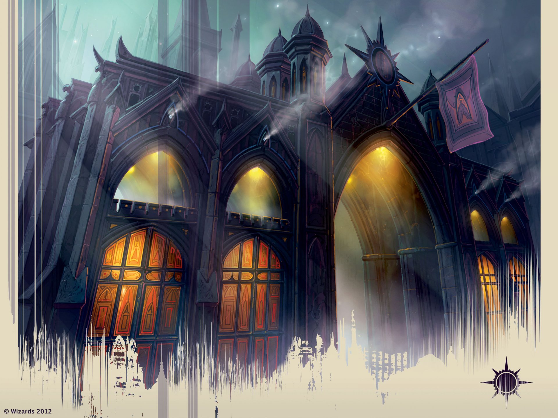 Download Fantasy Building HD Wallpaper