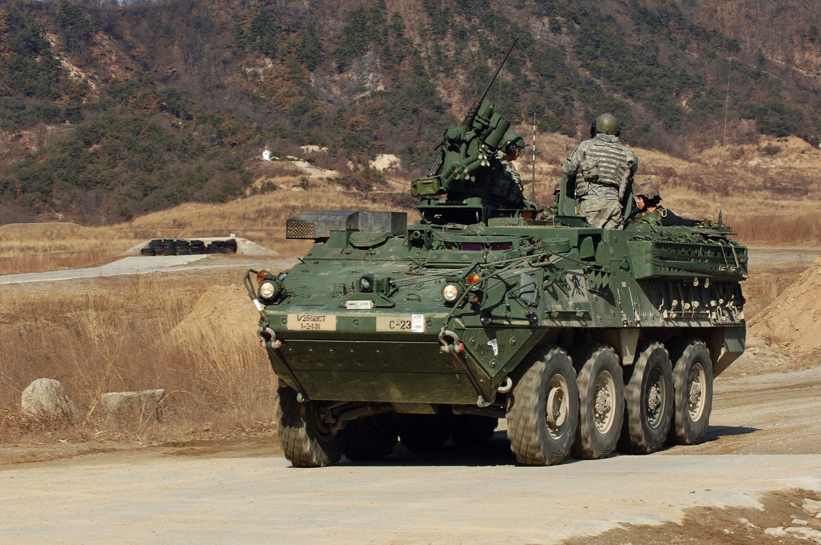 HD Military Armored Vehicle in Action