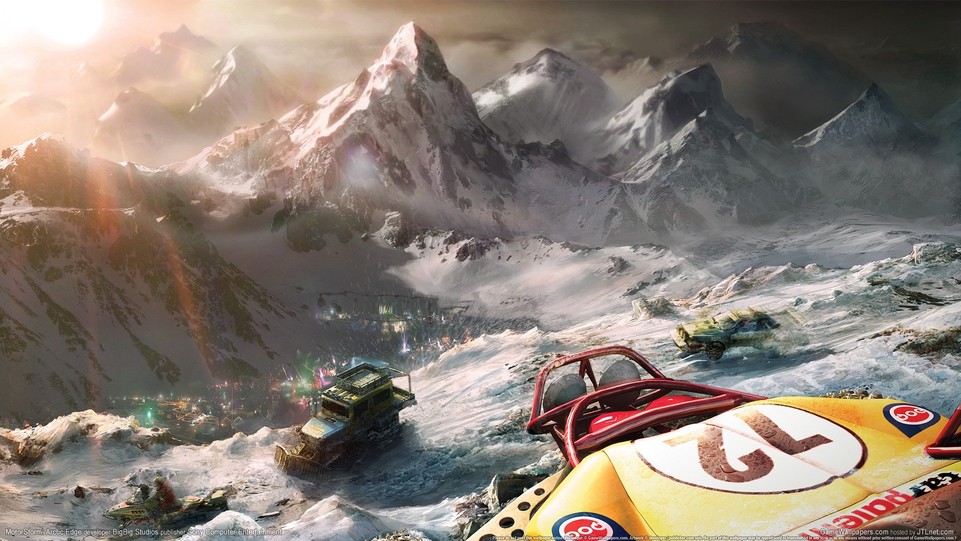 Download Video Game MotorStorm HD Wallpaper
