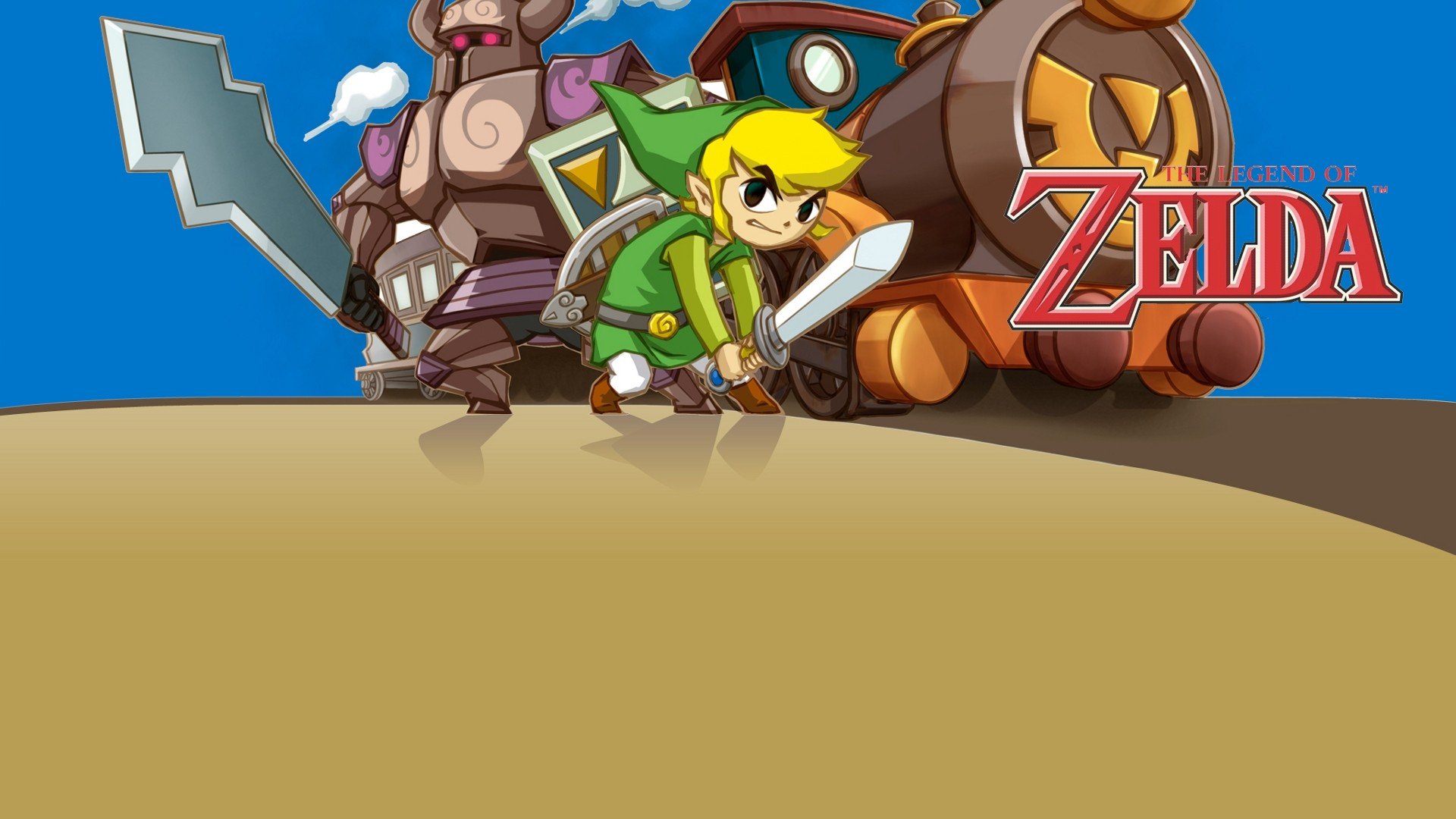Download Link Video Game The Legend Of Zelda: Spirit Tracks HD Wallpaper