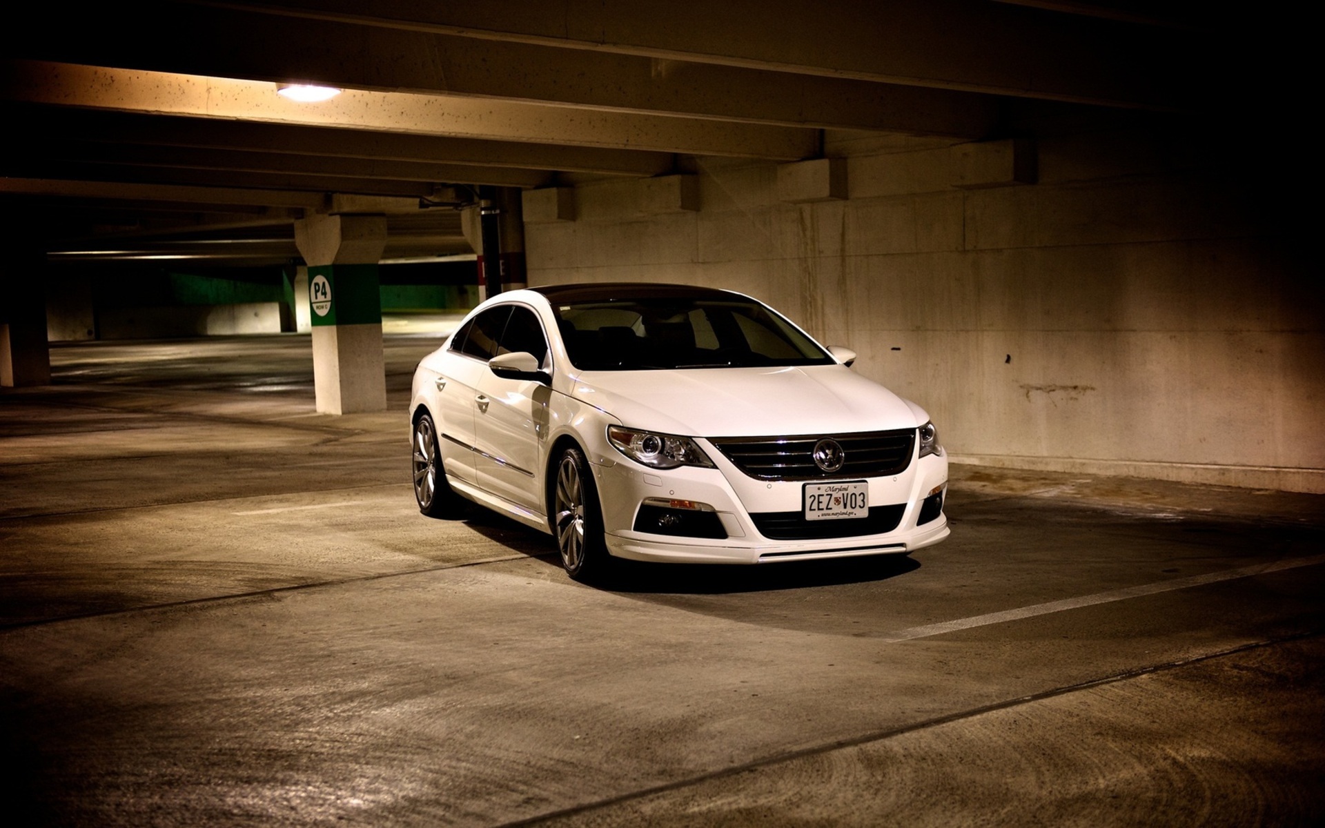 White Vw Cc Wallpaper