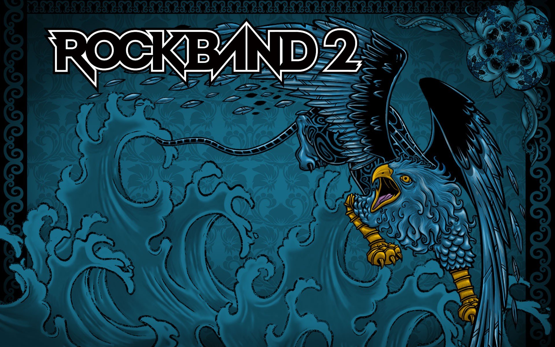 Download Eagle Video Game Rockband 2 HD Wallpaper