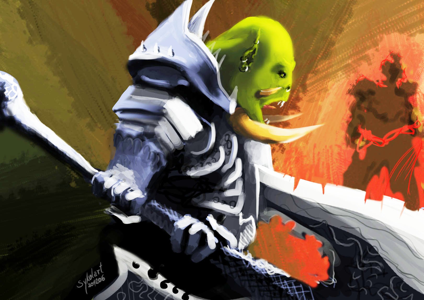 rushman by sykolart | 1622x1147 | Wallpaper Abyss