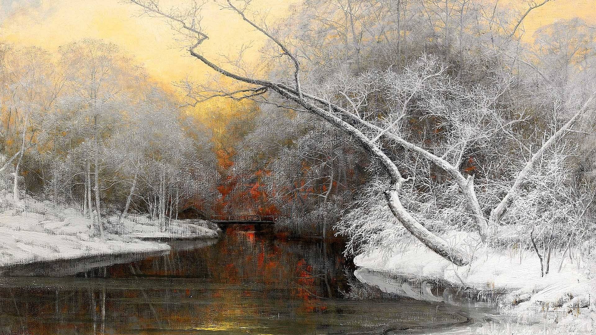 Artistic Winter HD Wallpaper