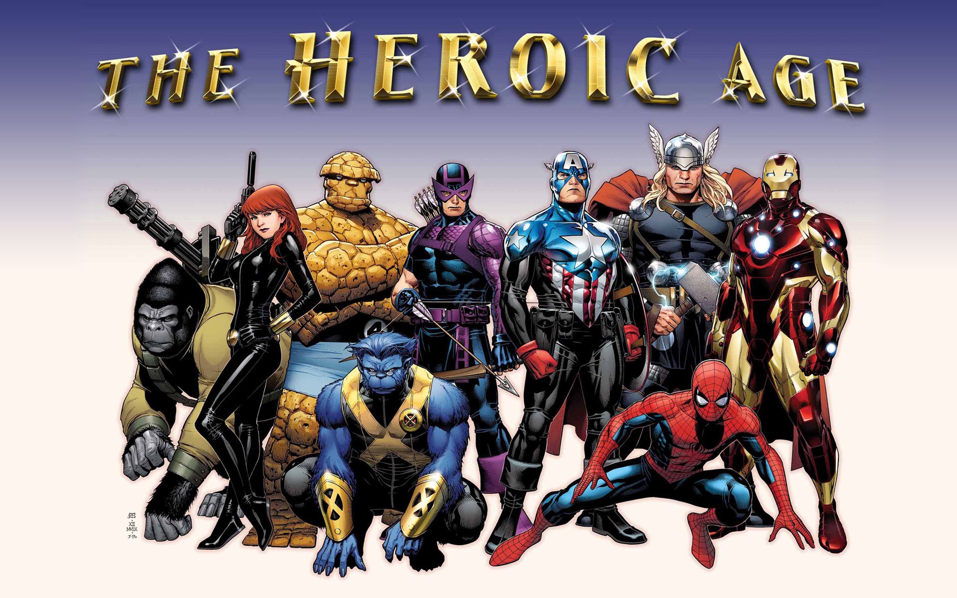 The Heroic Age Avengers HD: Iron Man, Spider-Man, Thor & More Unite!