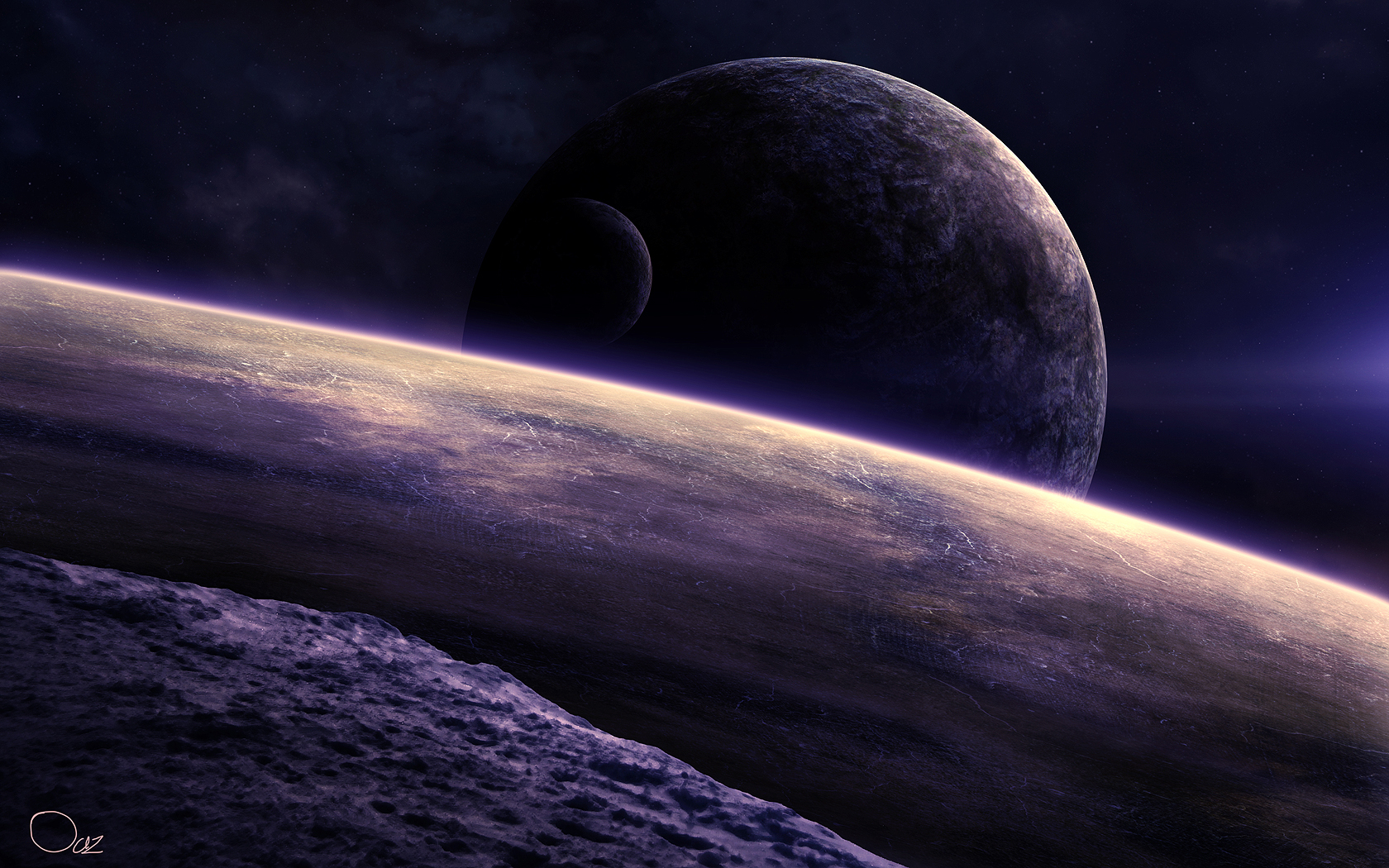 Planetscape Wallpaper