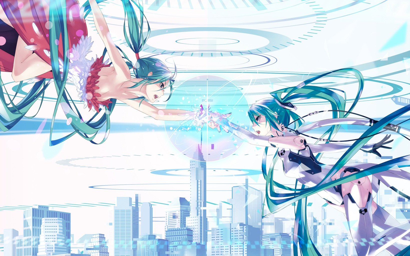 Download Hatsune Miku Anime Vocaloid Wallpaper