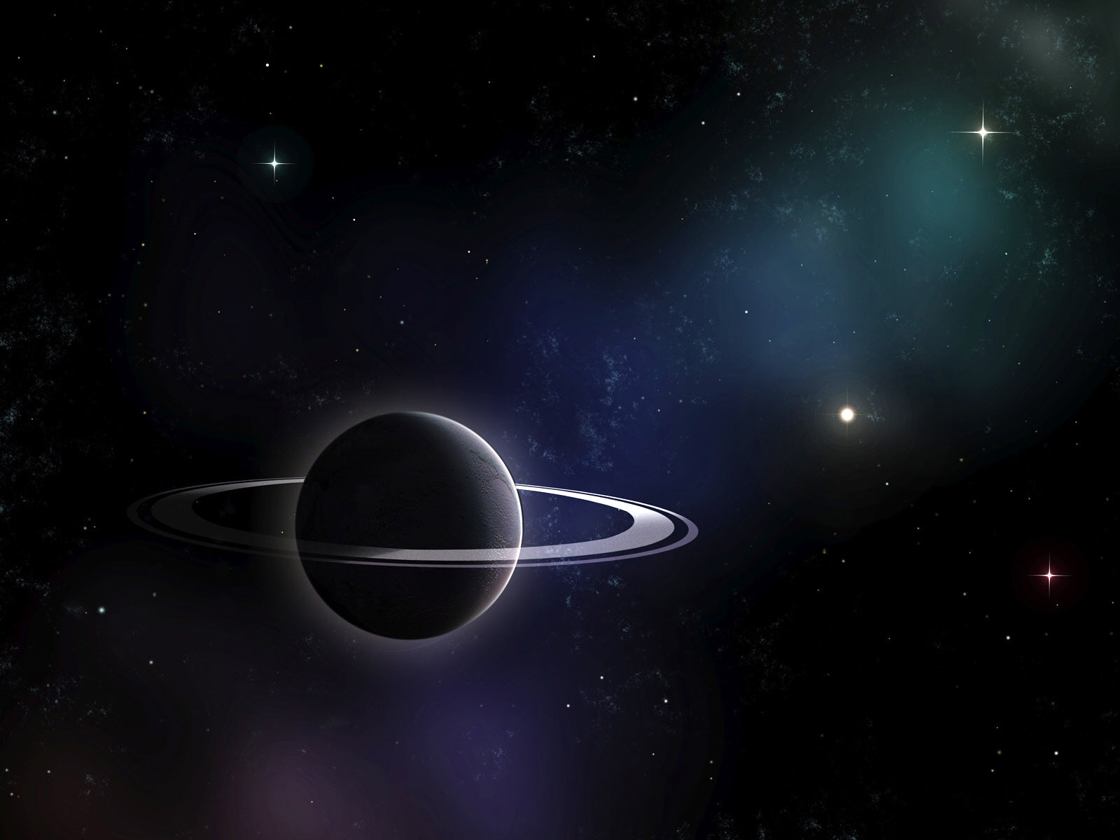 Download Sci Fi Planetary Ring Wallpaper