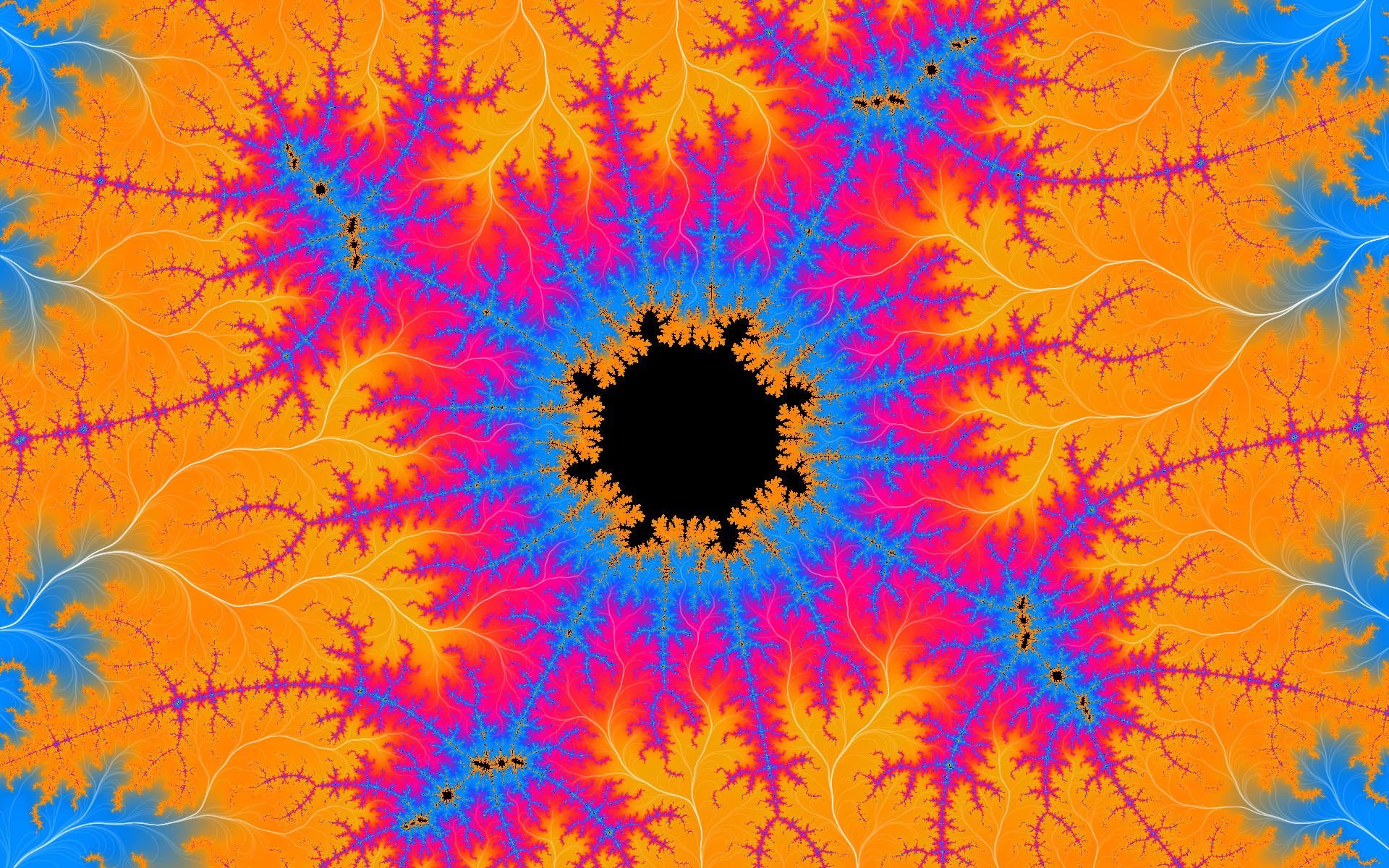 Fractal Sunburst — HD Abstract Wallpaper | 1920x1200 | Wallpaper Abyss