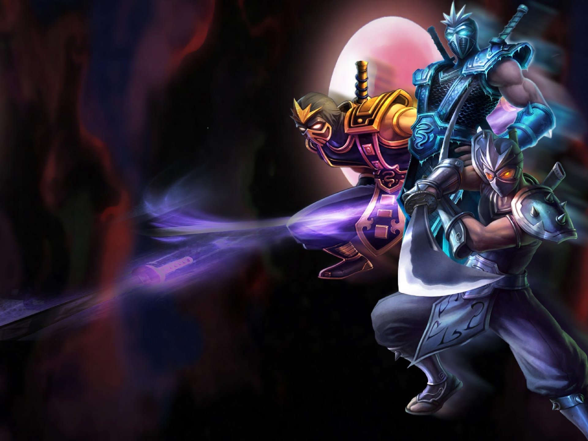 Shen: Twilight Sentinel — League of Legends 2K Quad HD Wallpaper