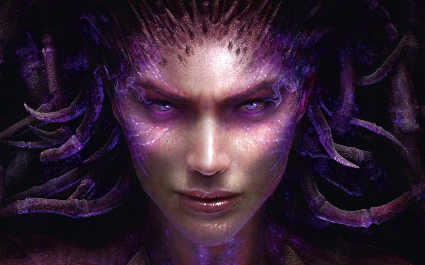 Sarah Kerrigan HD Wallpaper - Starcraft's Queen of Blades Unleashed