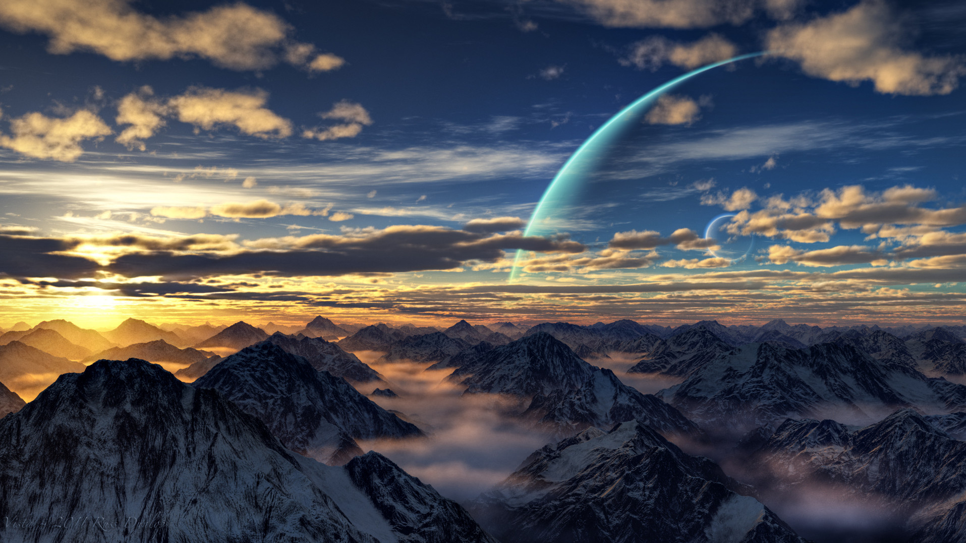 Download Sci Fi Landscape Wallpaper