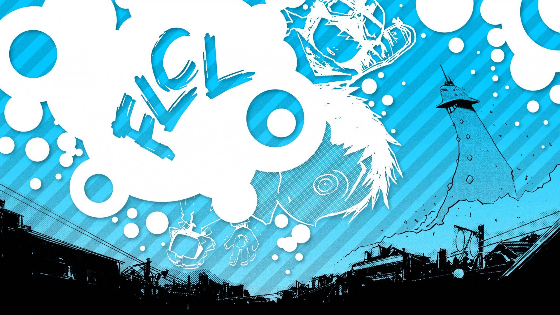 Download Anime FLCL HD Wallpaper | 2909x1636 | Wallpaper Abyss