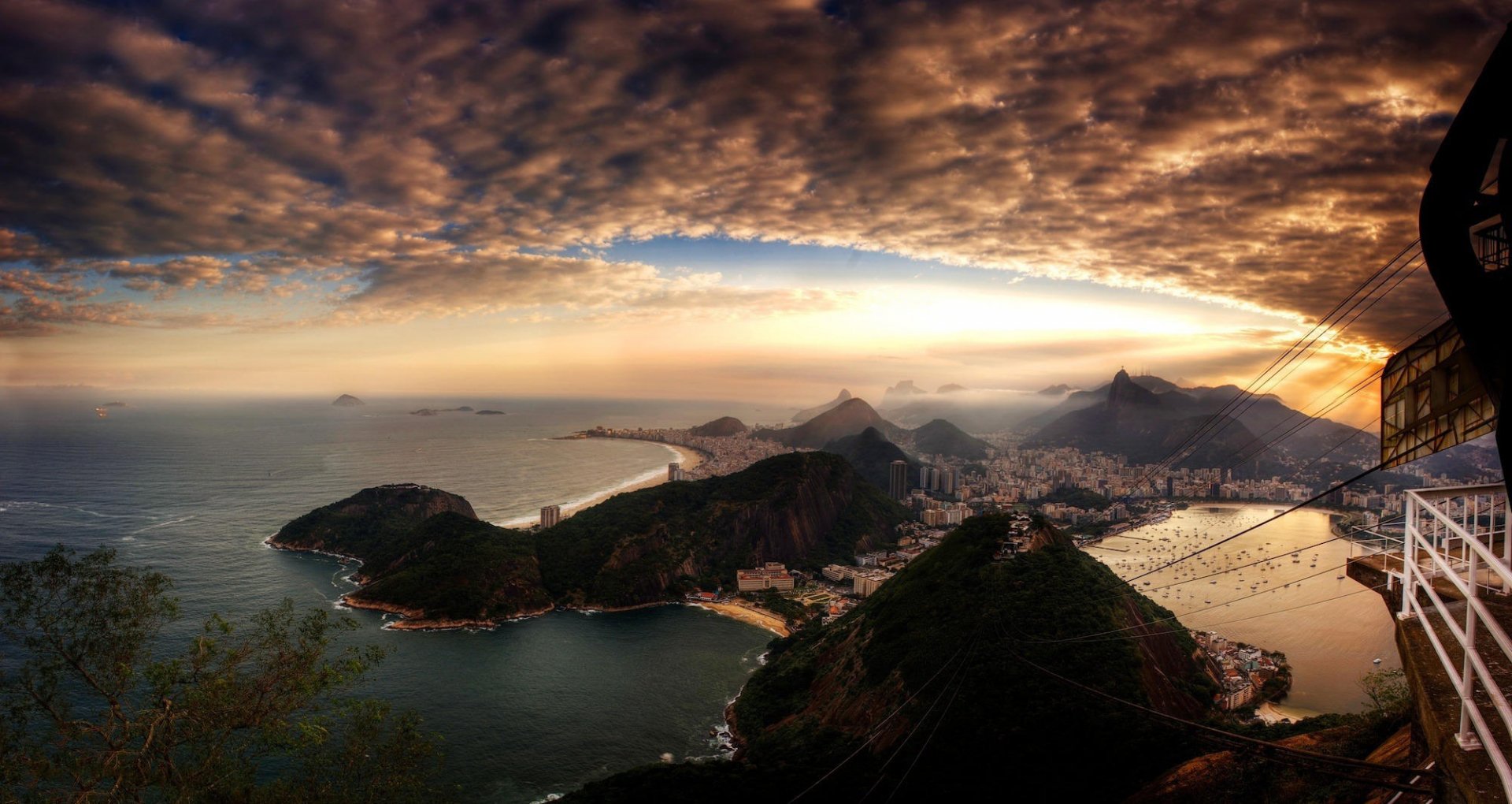 Download Sea Rio De Janeiro Nature Cloud Cityscape Photography ...