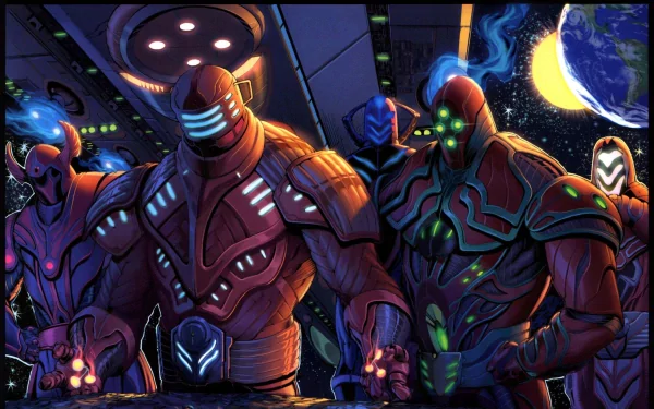 Tiamut Awakens: 4K Celestials from Marvel's Eternals Movie Wallpaper