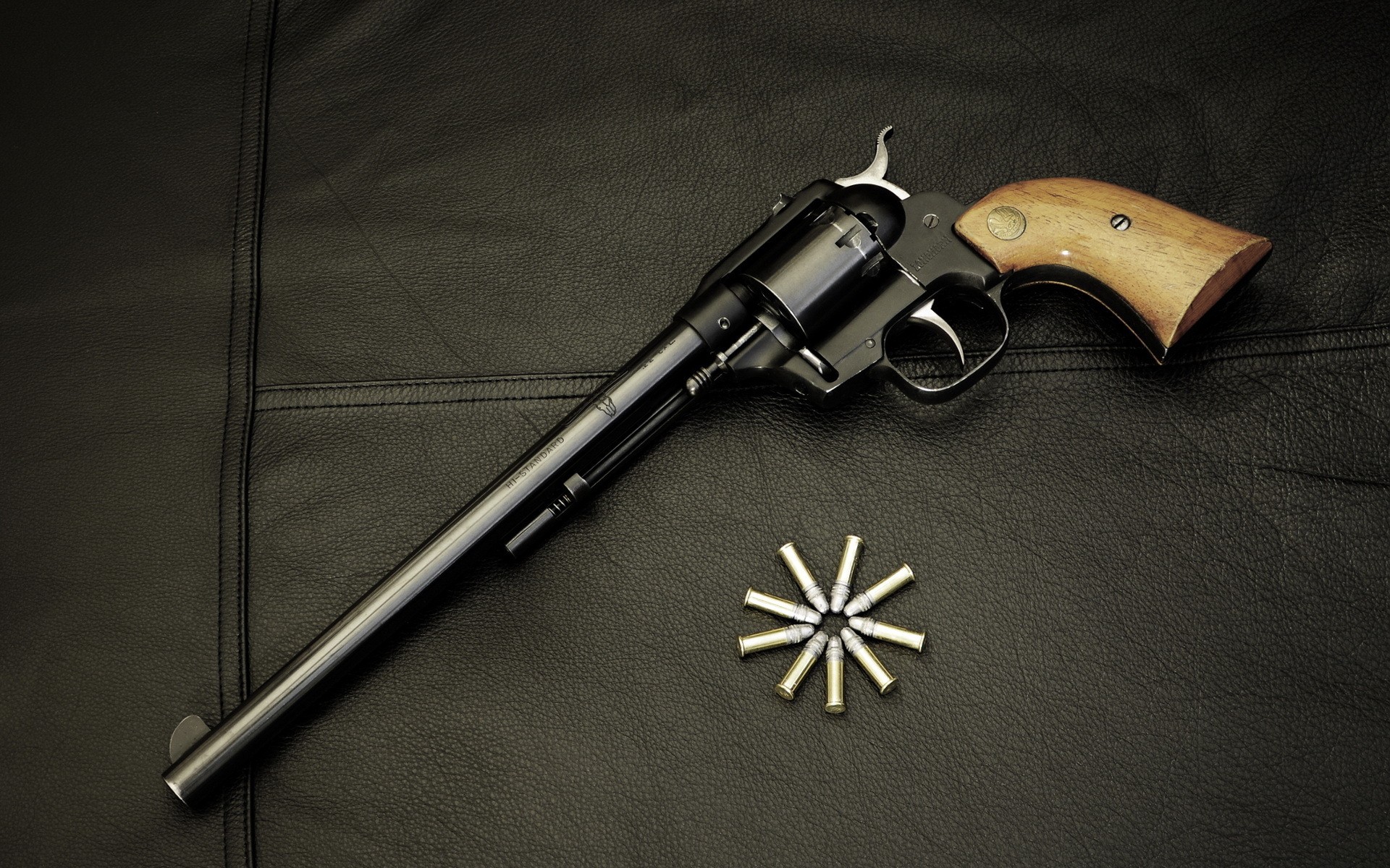 Download Man Made Longhorn Revolver HD Wallpaper