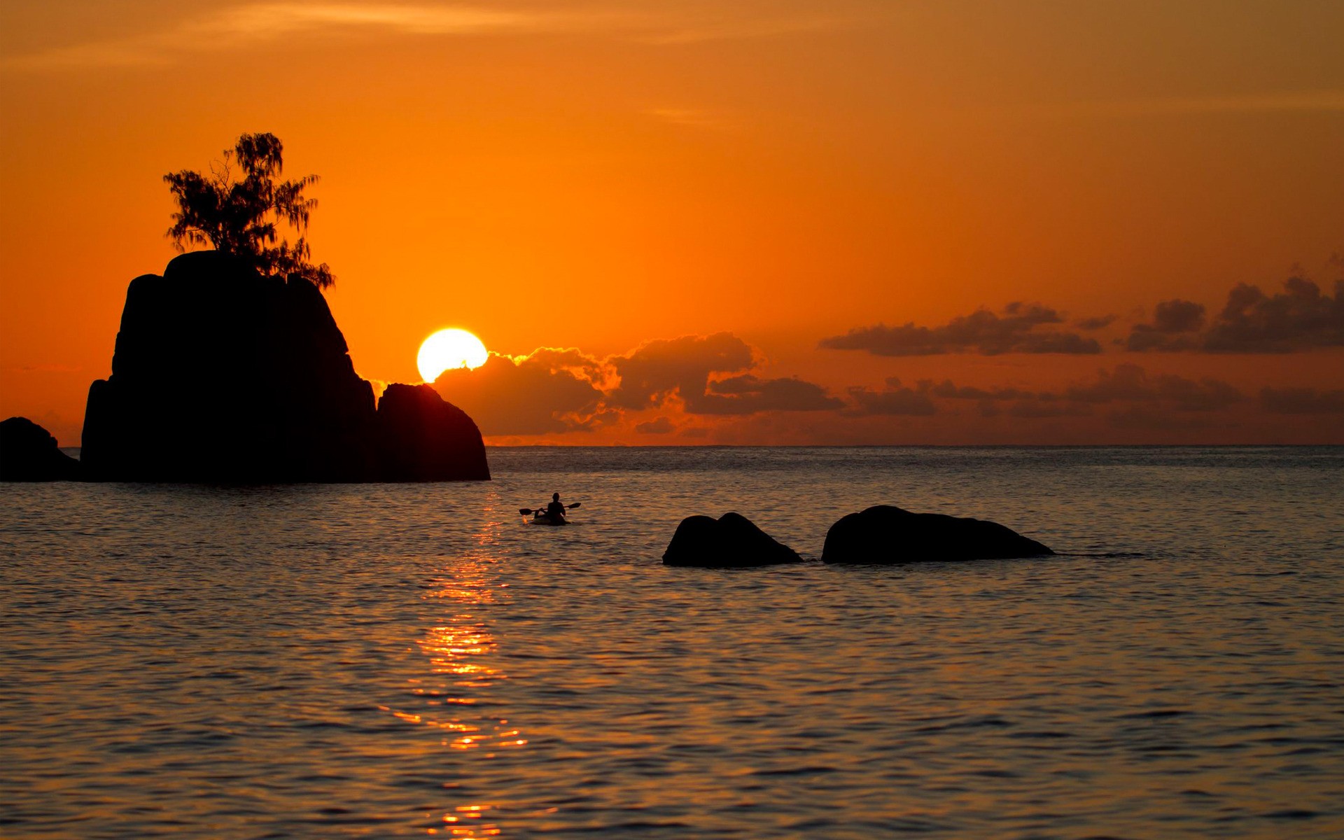 Nature Sunset HD Wallpaper