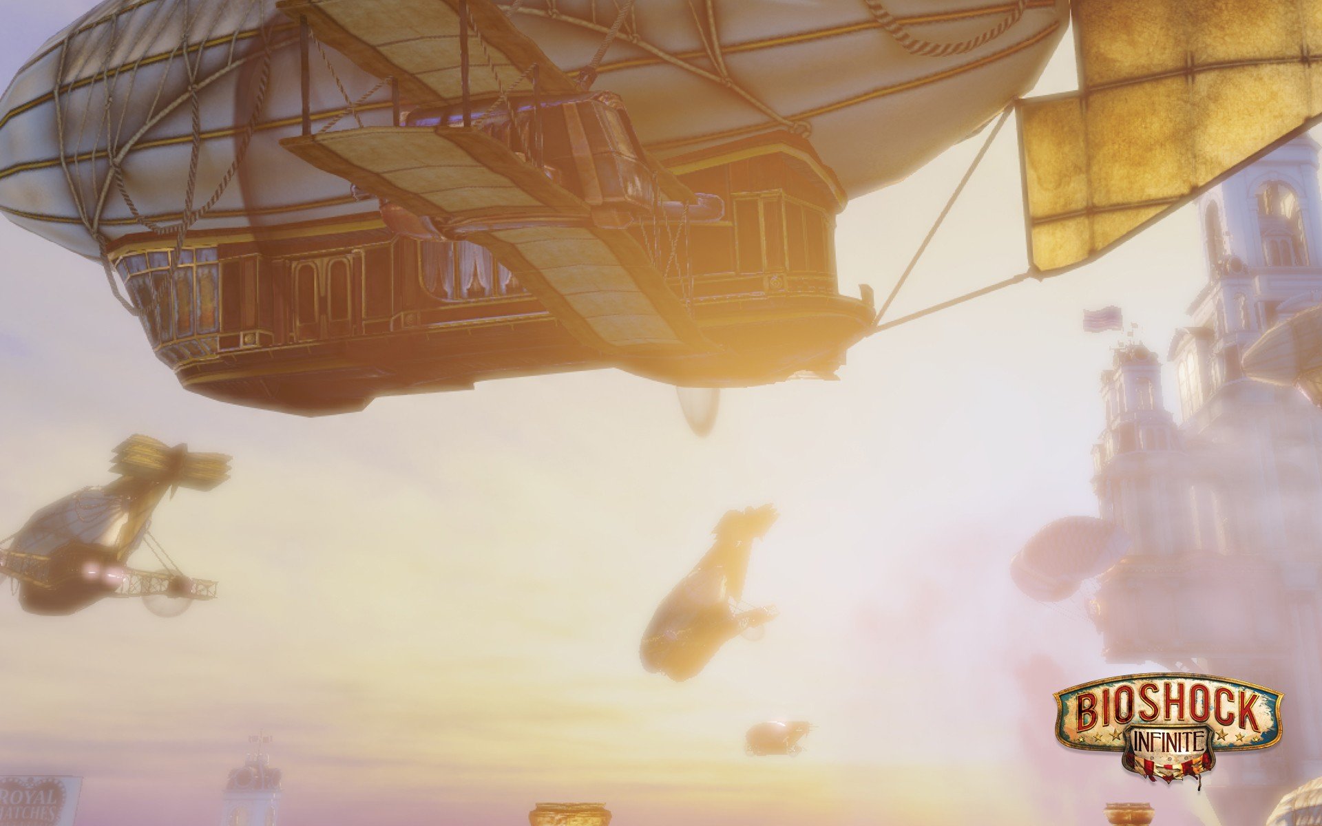 Download Video Game Bioshock Infinite Bioshock Steampunk Airship HD ...