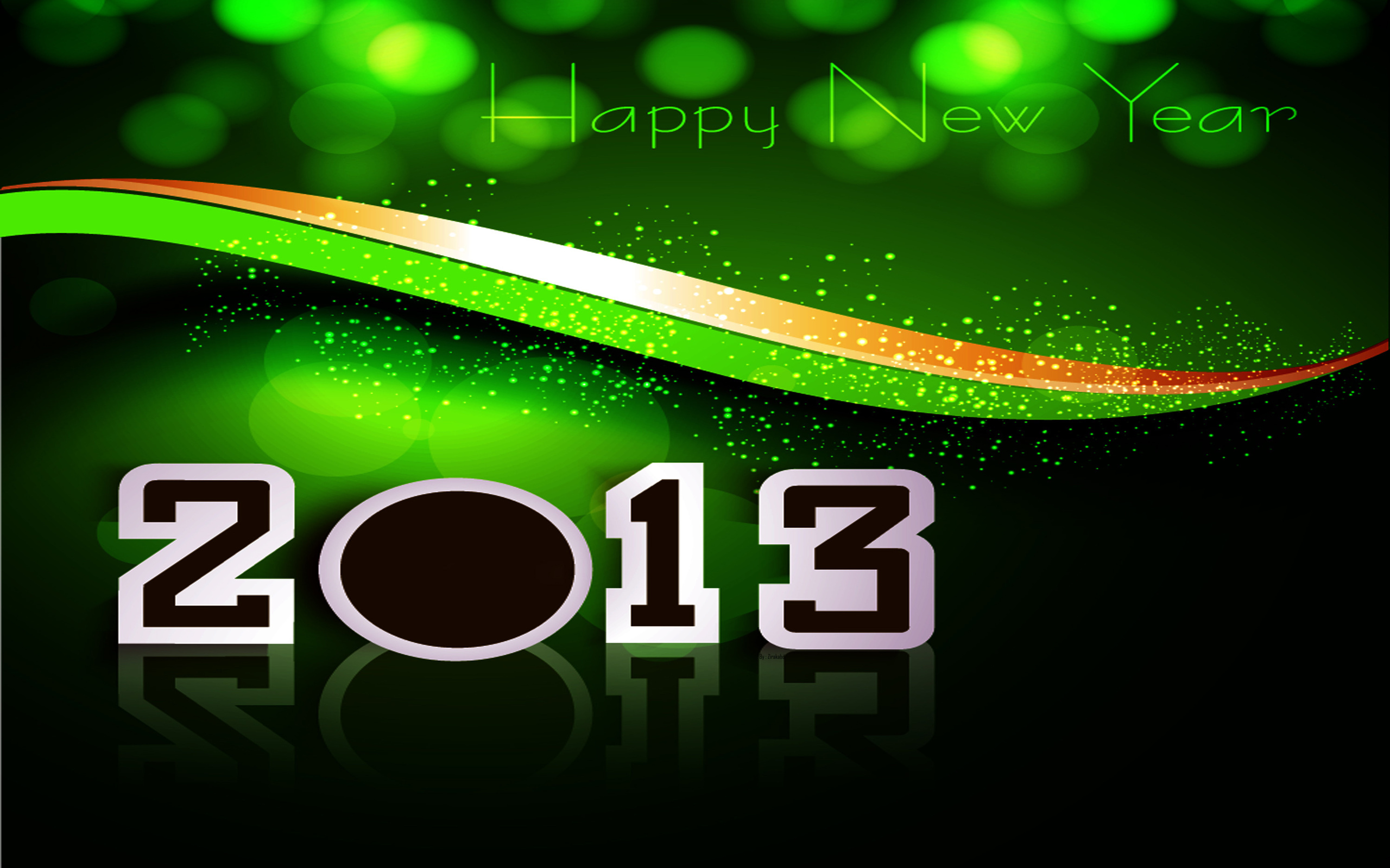 New Year 2013 HD Wallpaper