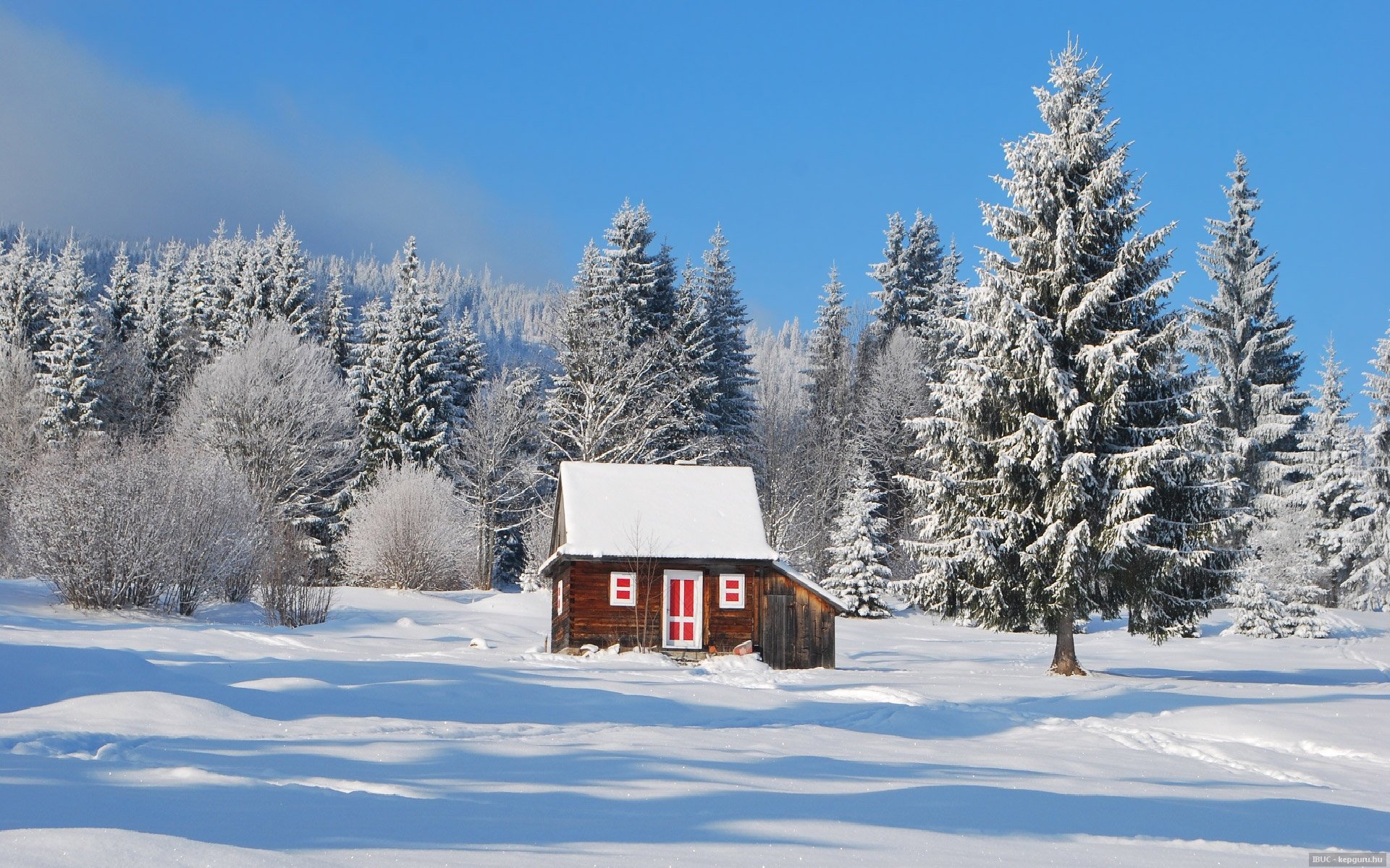 Winter Wonderland: Stunning HD Photography of a Snowy Cabin in Frosty ...