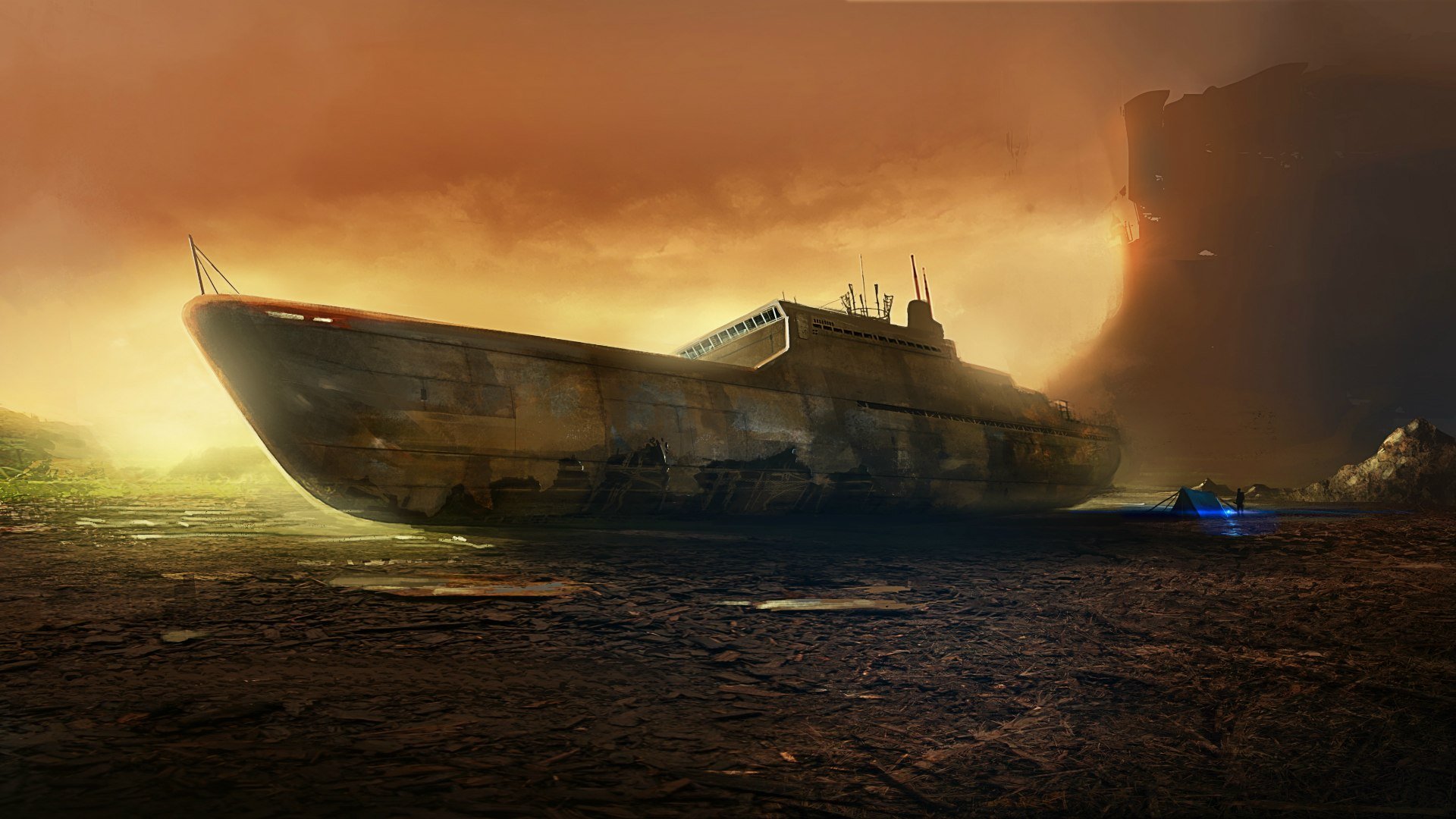 Download Sci Fi Post Apocalyptic HD Wallpaper