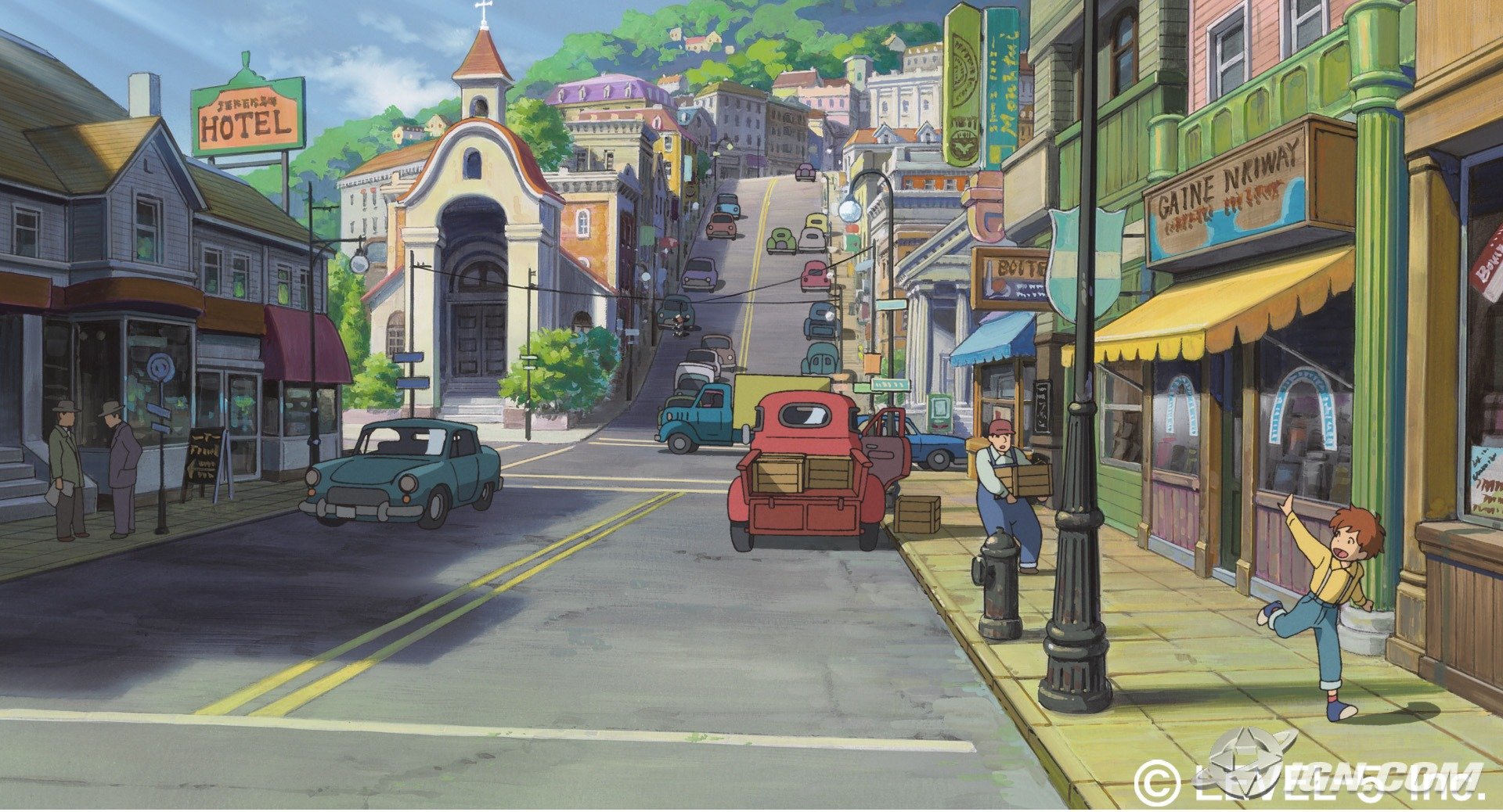 Animated Street Scene - Desktop Wallpapers, Phone Wallpaper, PFP, Gifs ...