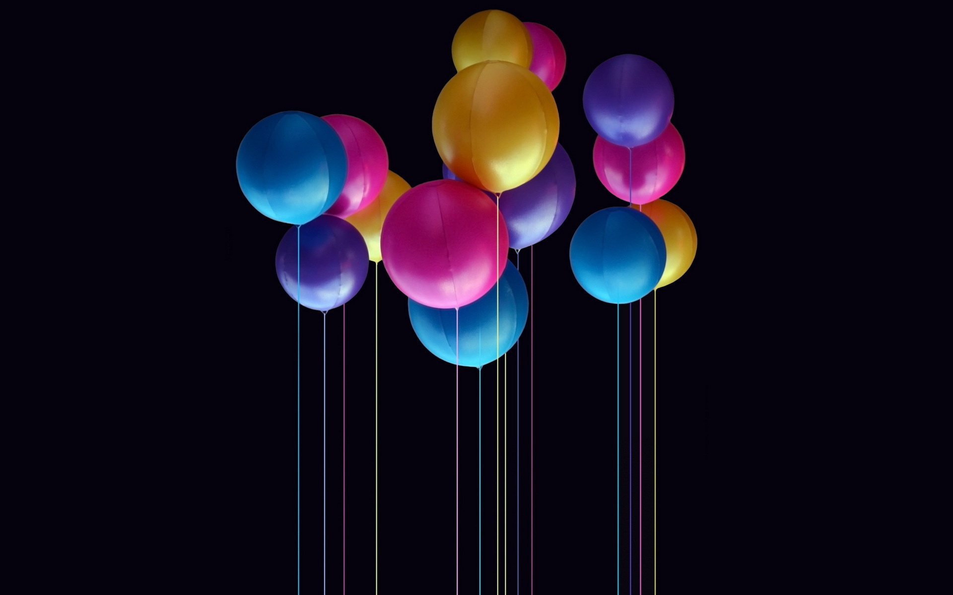 Download Balloon Colorful Artistic Colors HD Wallpaper