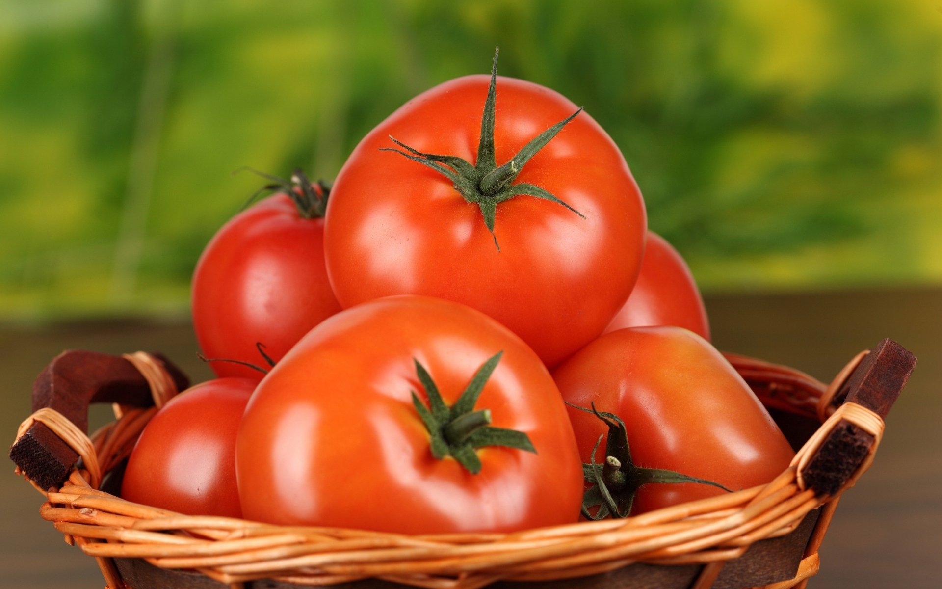 Fresh and Juicy Tomatoes – HD Food Wallpaper Delight