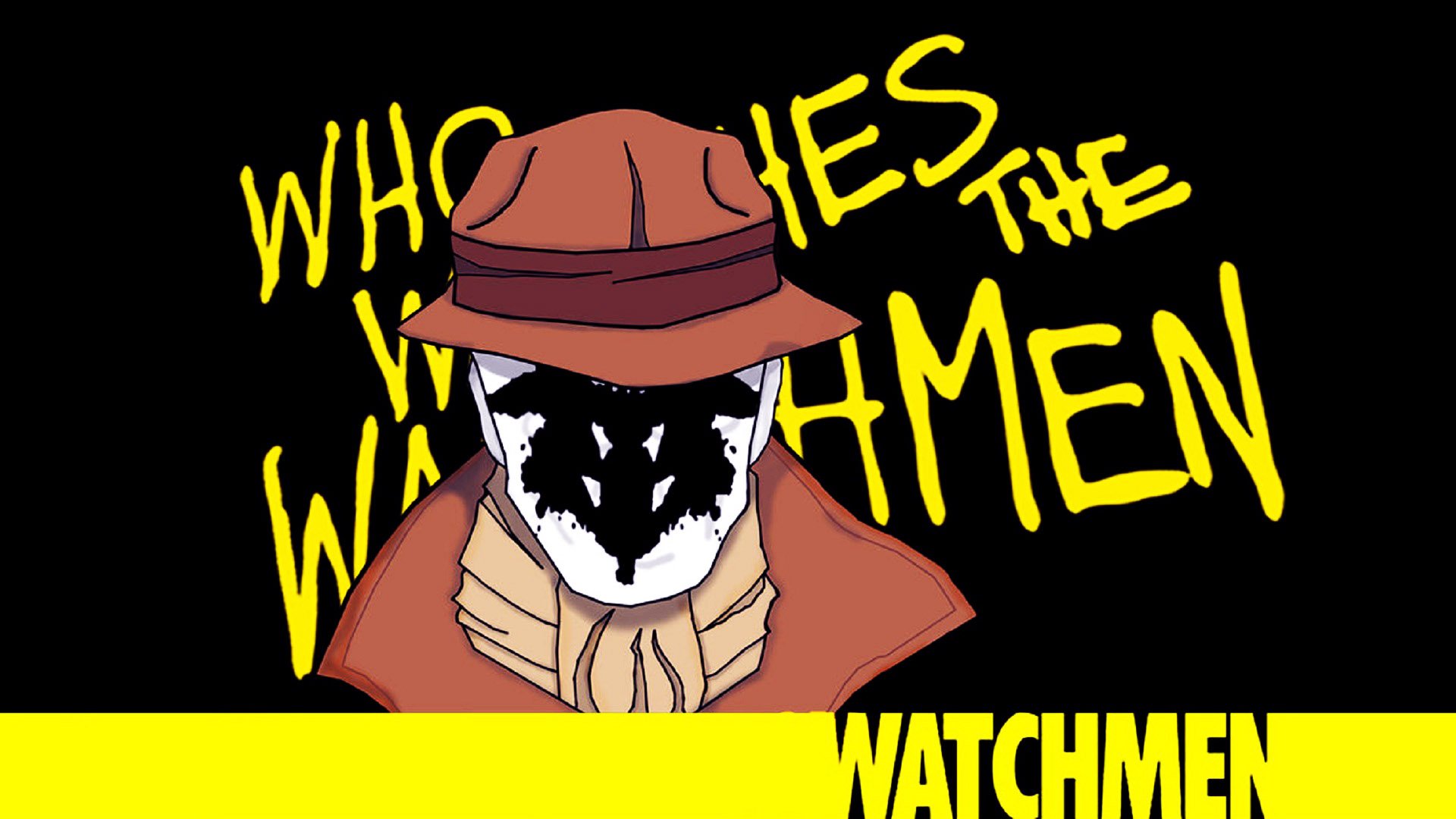 Download Rorschach Comic Watchmen HD Wallpaper