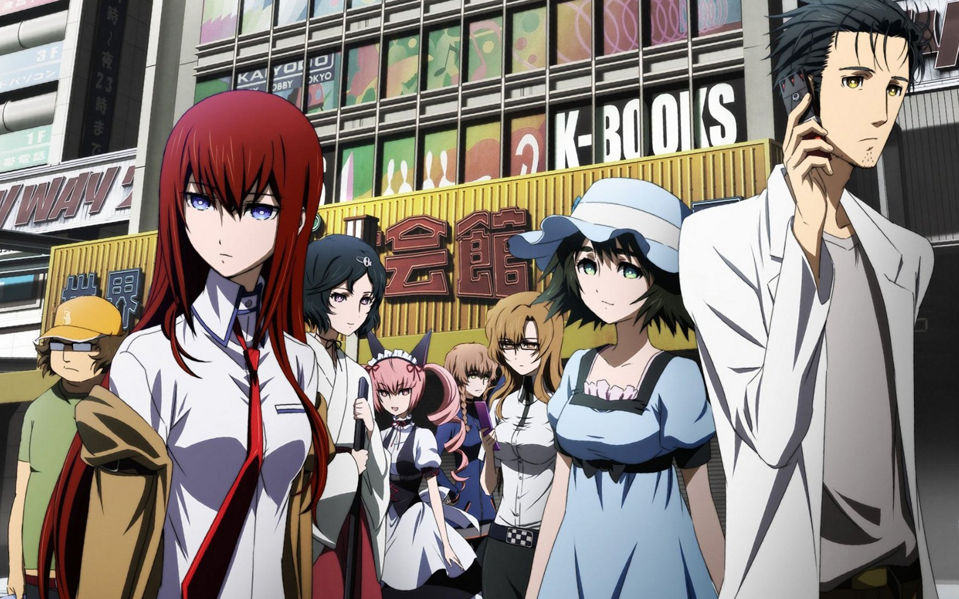 Lab Members of Steins;Gate