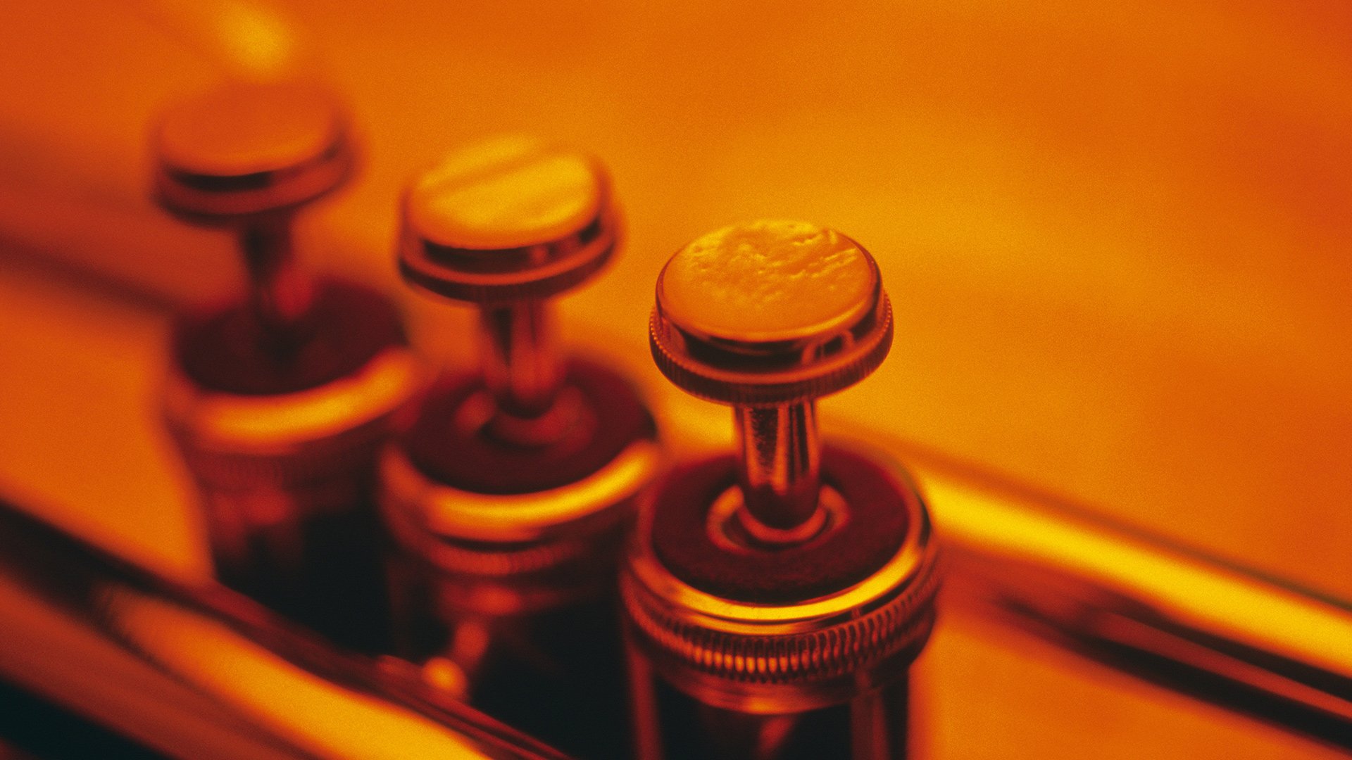 Sunset Brass — HD Trumpet Wallpaper