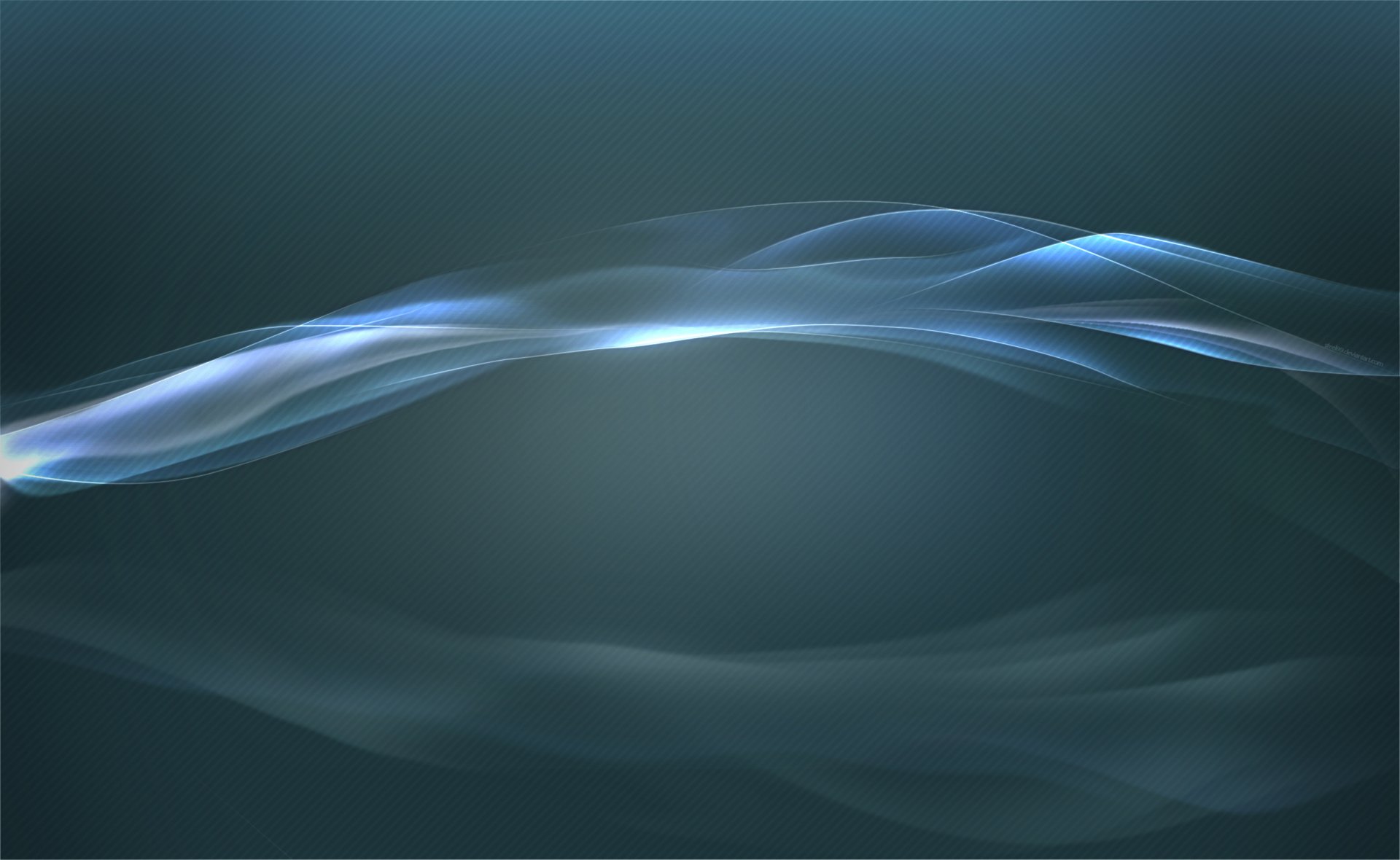Turquoise Smoke Wave — Abstract HD Wallpaper | 2550x1567 | Wallpaper Abyss