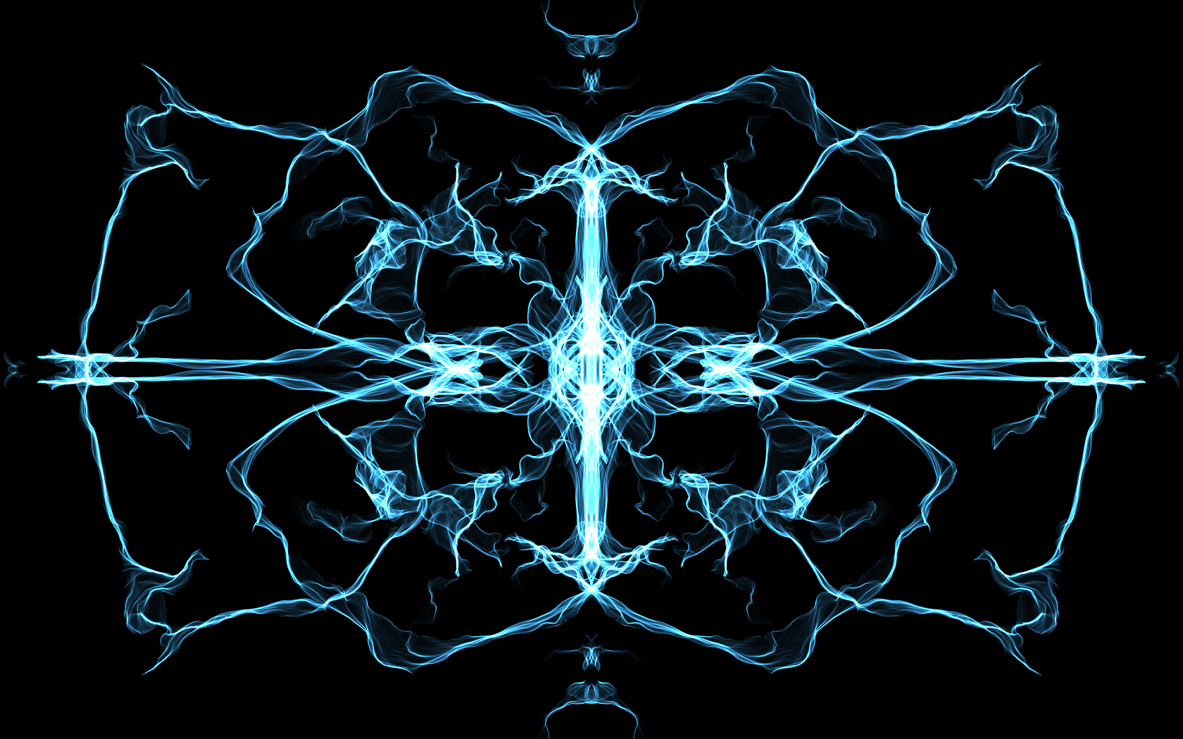 Download Blue Abstract Generative Abstract Blue Wallpaper | 1680x1050 ...